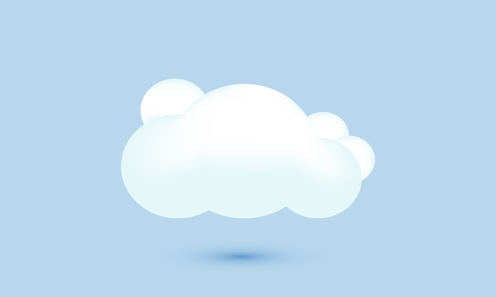illustration creative icon vector 3d white cloud isolated on background ... illustration creative icon vector 3d white cloud isolated on background ...