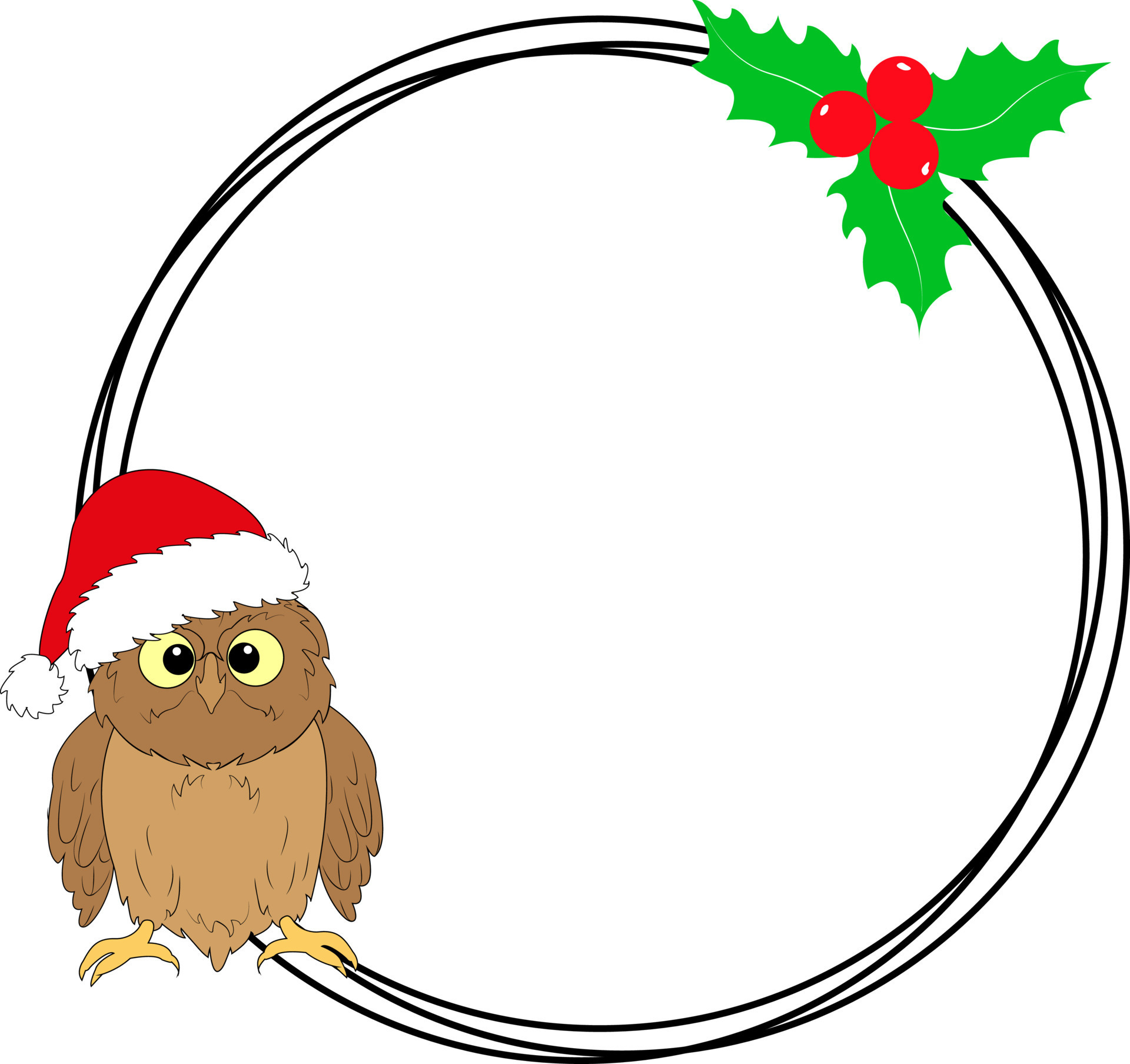 Owl Christmas Banners