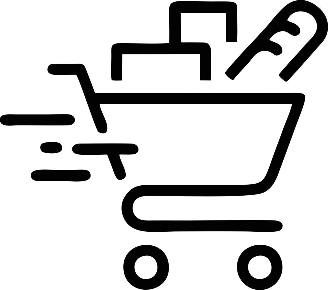 Icono De Compra En Imagen Blanca Ilustración De Compra En Blanco Sobre Fondo Blanco Un Diseño