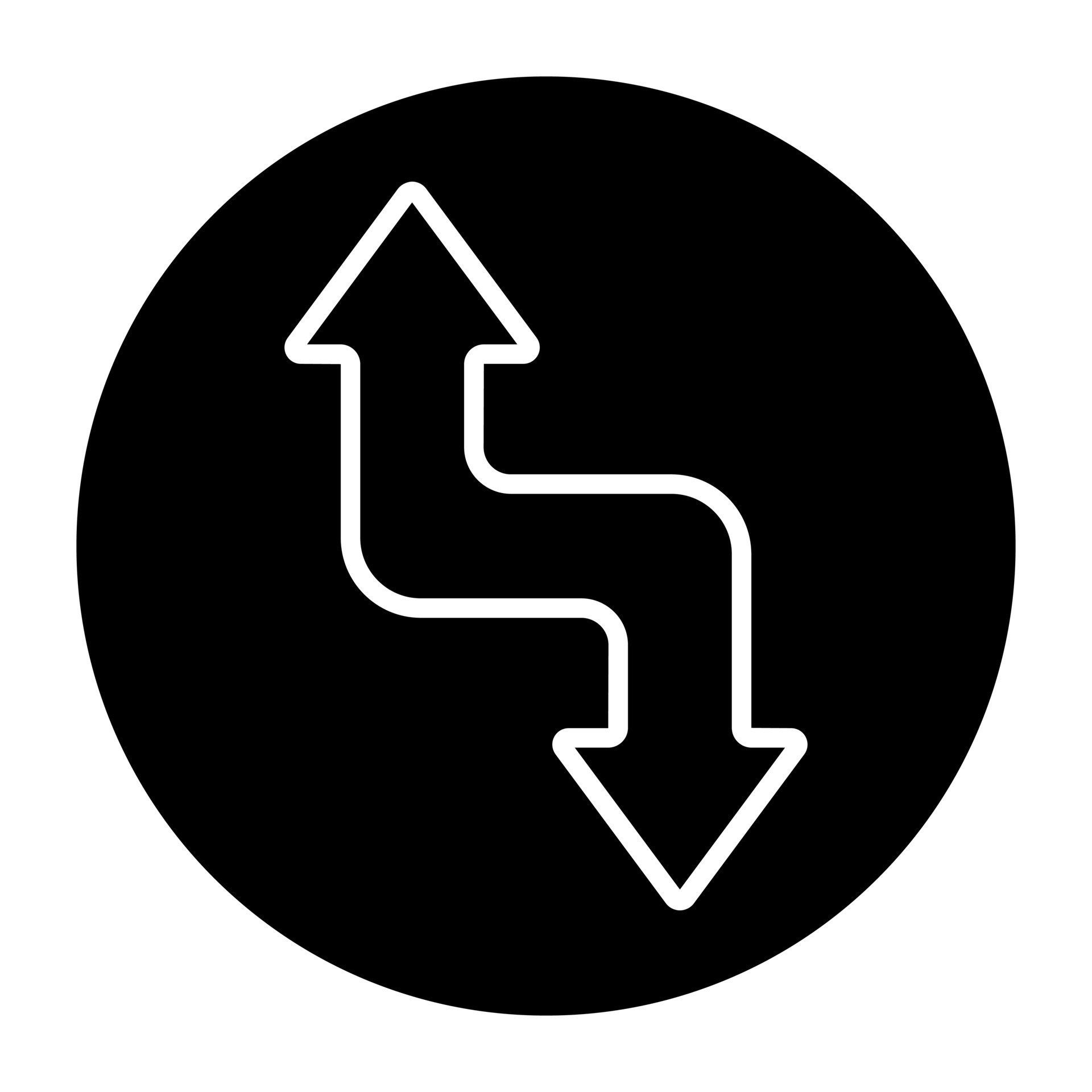 Opposite Direction Arrows Icon 14460539 Vector Art At Vecteezy