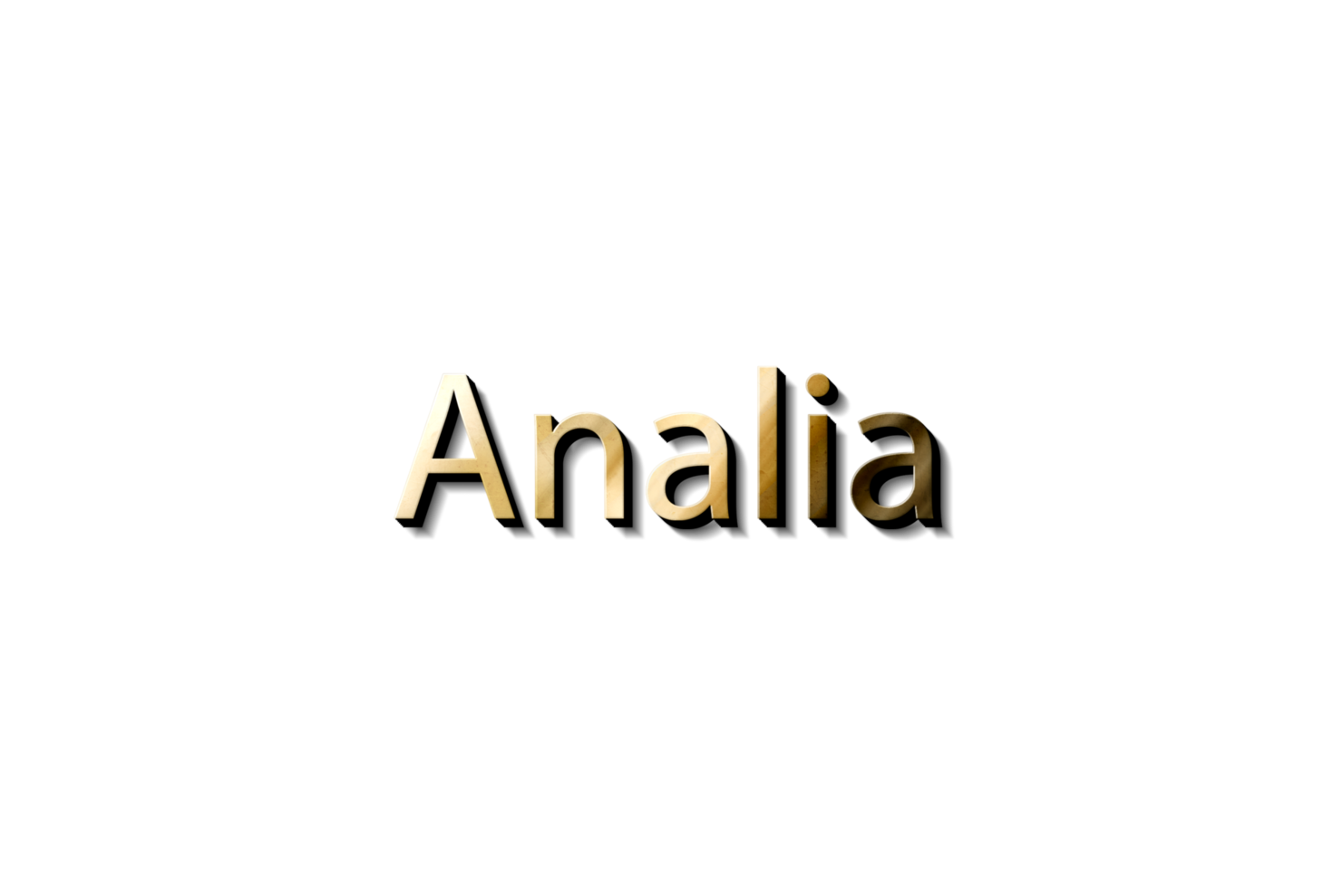Analia 3d Mockup Name 14463352 Png