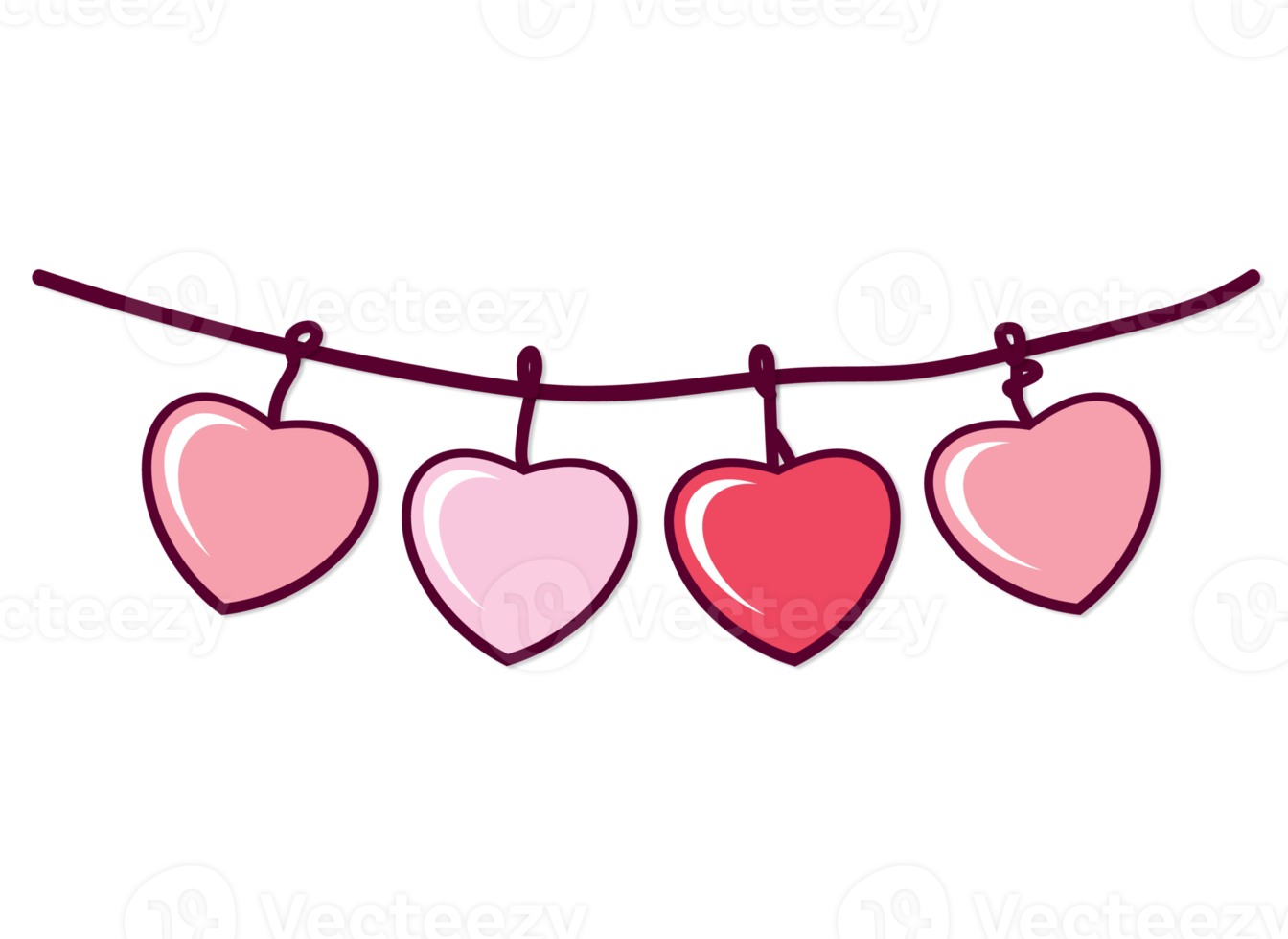Bandera Amor San Valentin Para Decoracion 14464031 Png