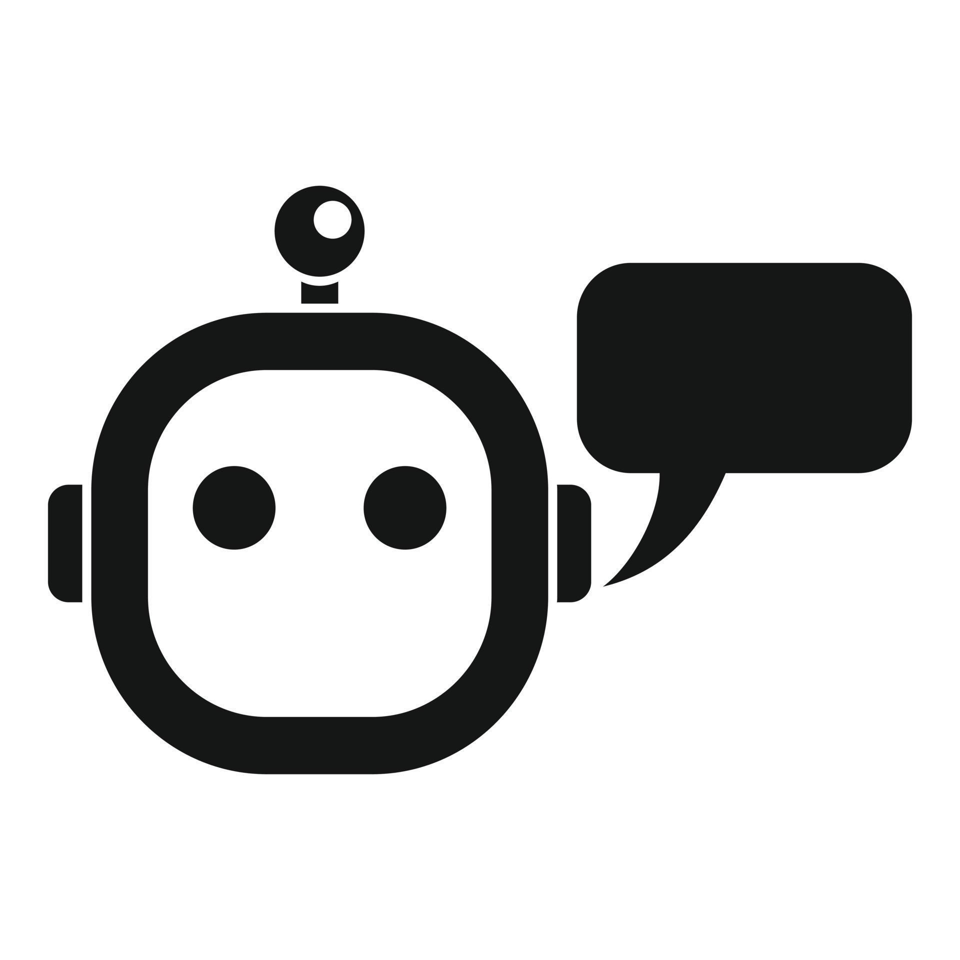 icono de chatbot inteligente, estilo simple 14464429 Vector en Vecteezy