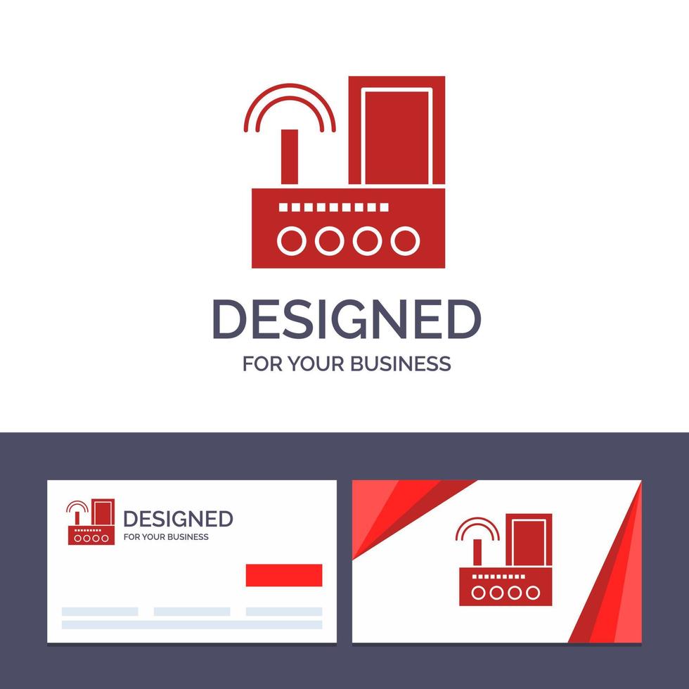 Creative Business Card and Logo template Router Device Signal Wifi ... Creative Business Card and Logo template Router Device Signal Wifi ...