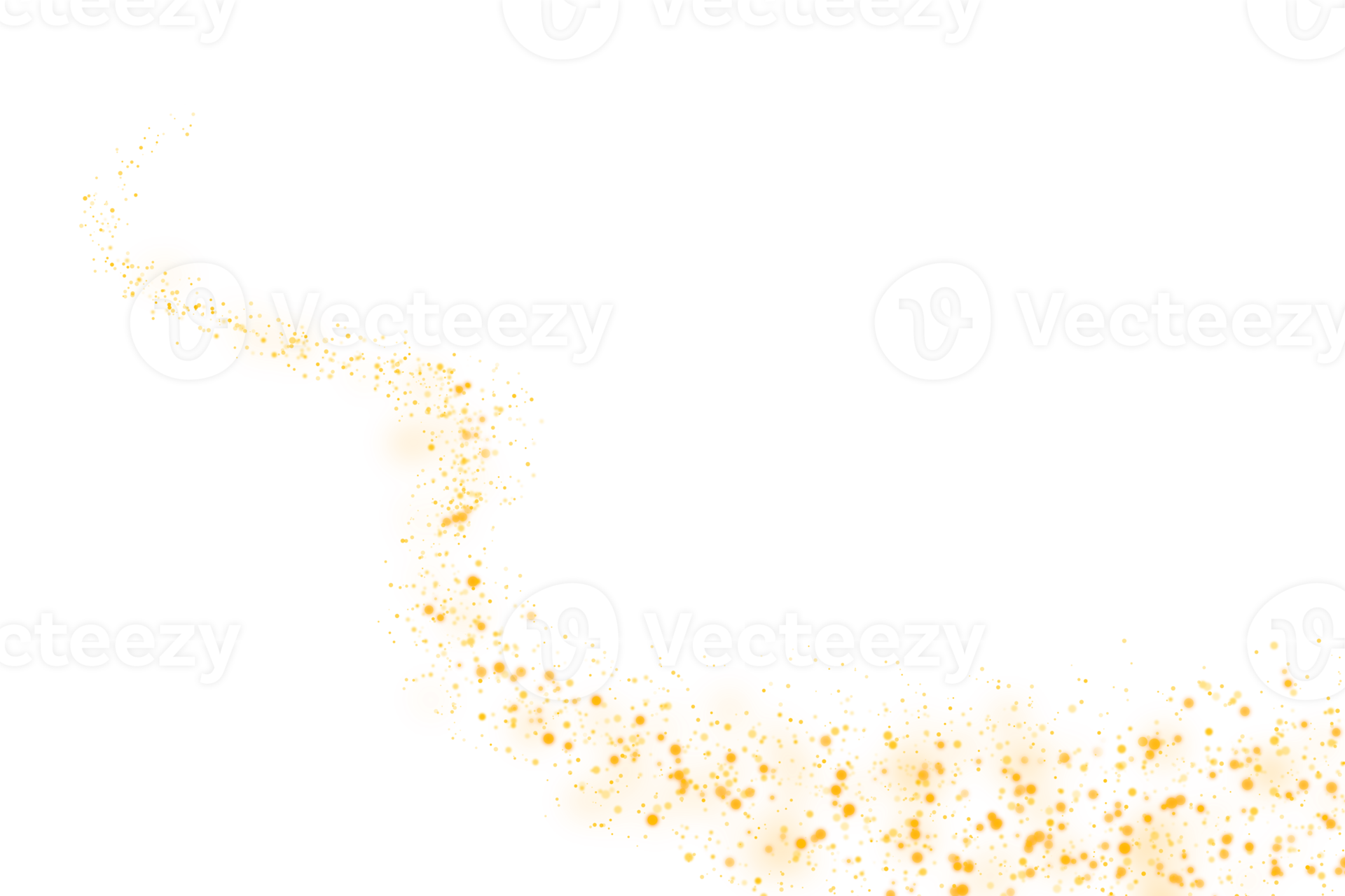 Gold glittering stars dust and bokeh background. Abstract christmas glow light texture. 14466177 PNG