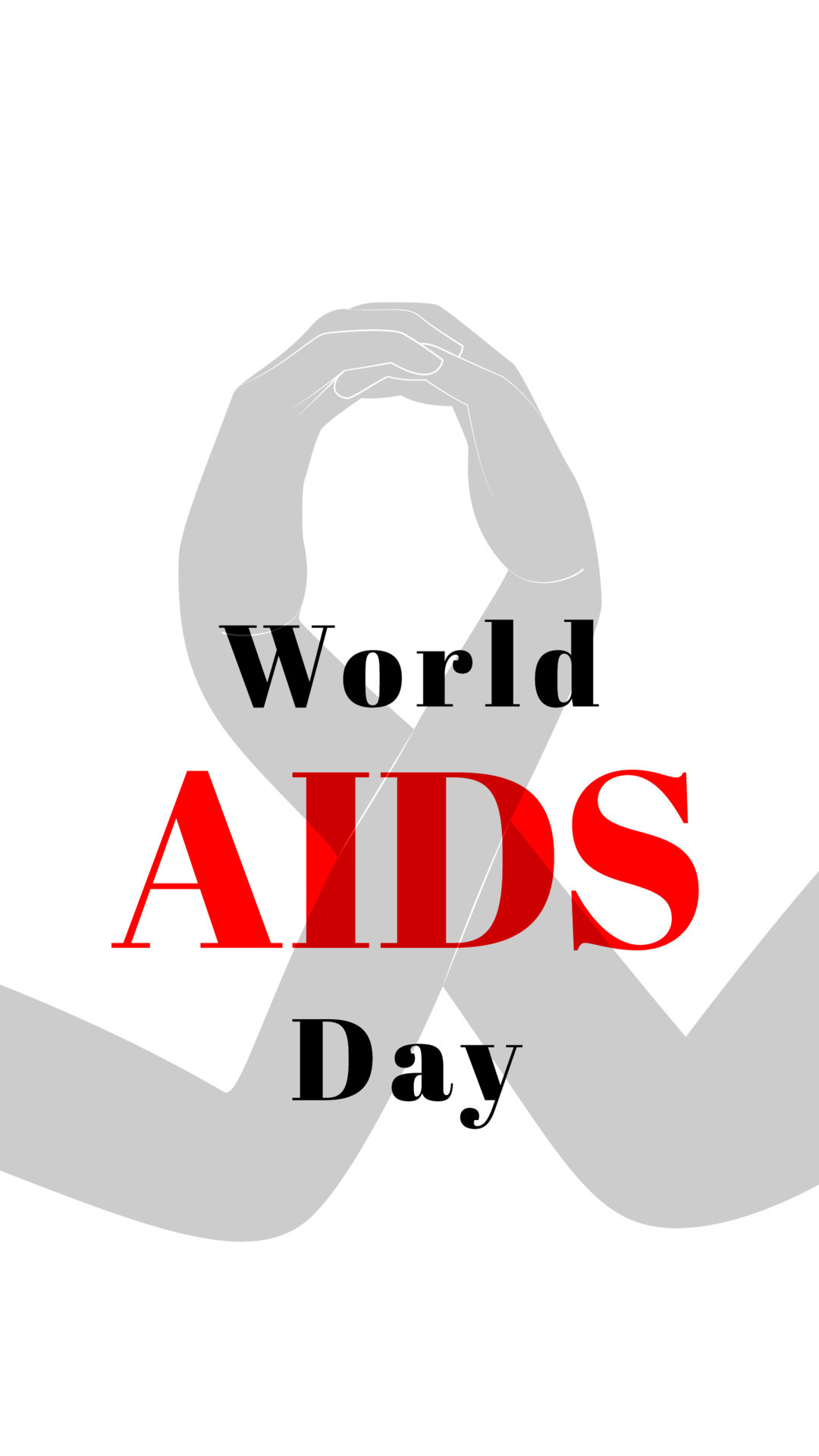 World Aids Day Vector Illustration Aids Awareness Vector Grpahics