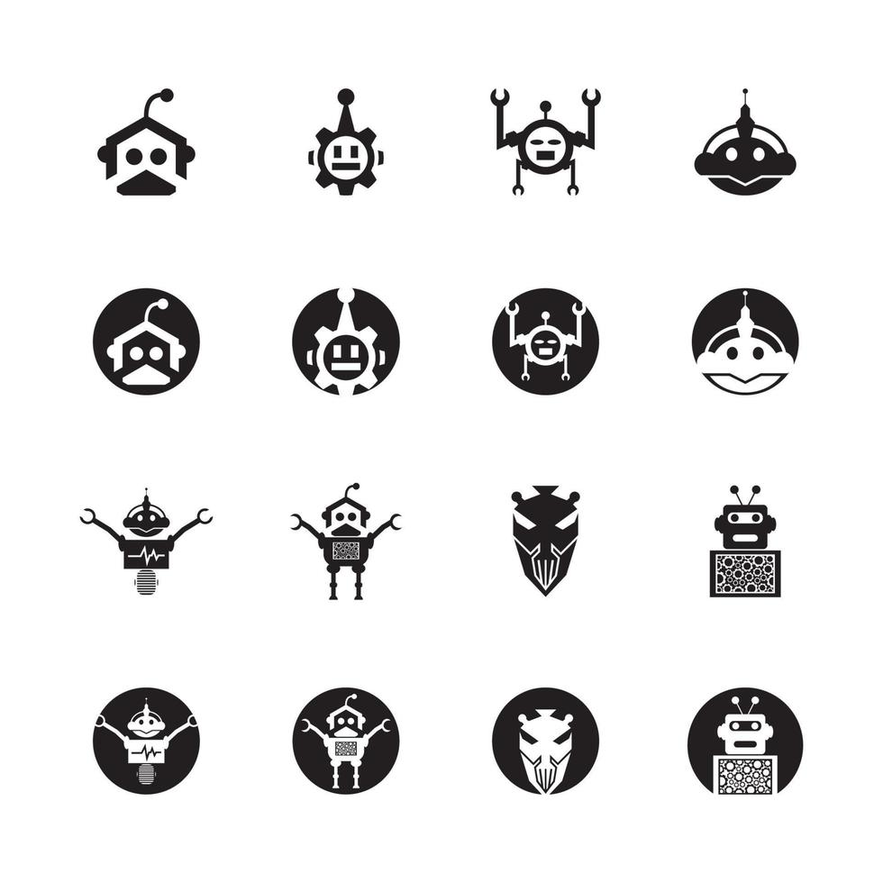 Robot icon vector 14472905 Vector Art at Vecteezy