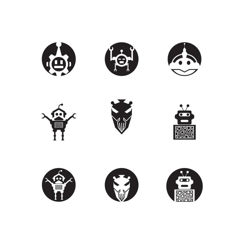 Robot icon vector 14472925 Vector Art at Vecteezy