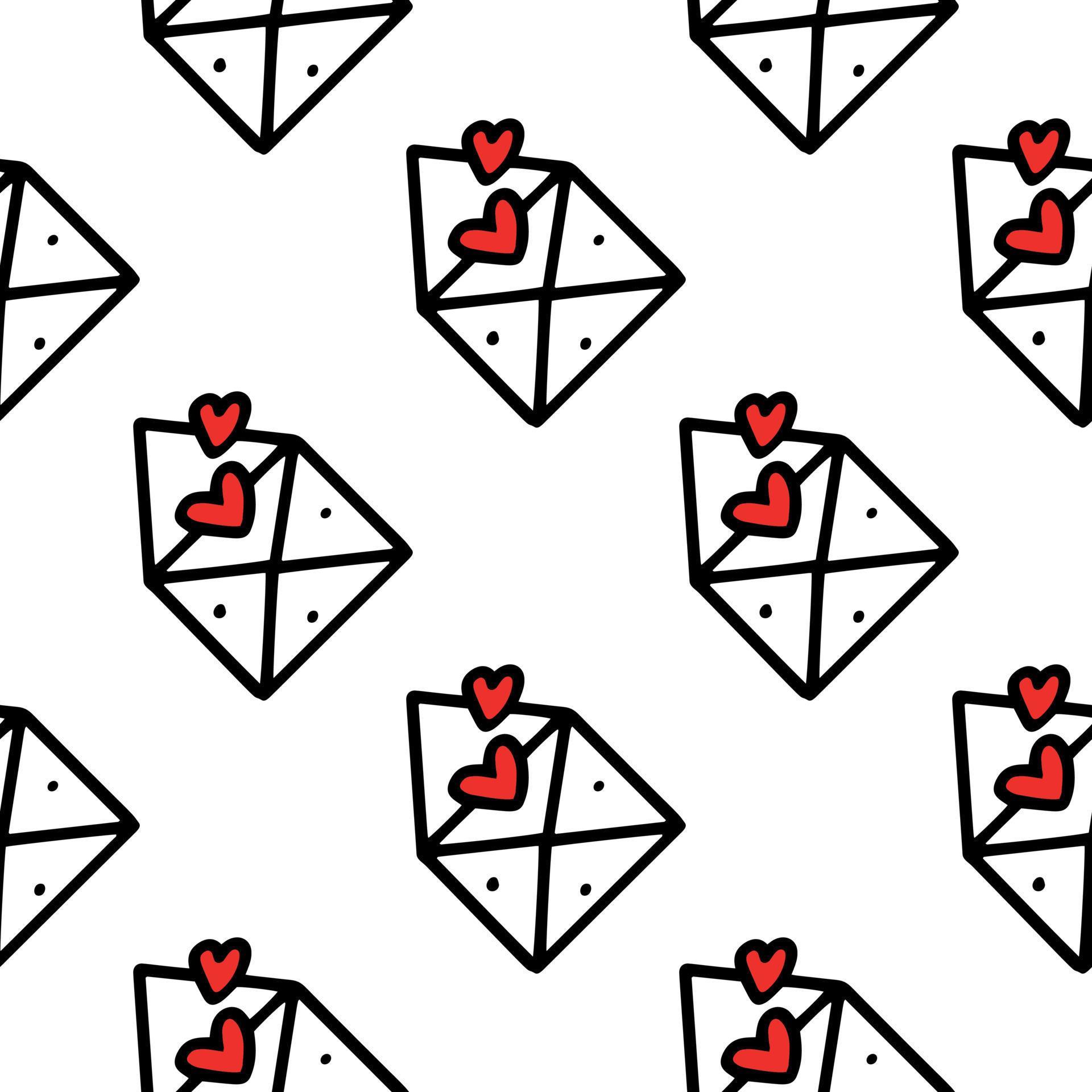 Envelope pattern. Vector illustration 14473024 Vector Art at Vecteezy