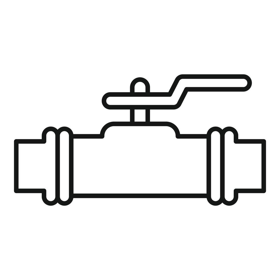 Plumber Water Tap Icon Outline Style 14473826 Vector Art At Vecteezy