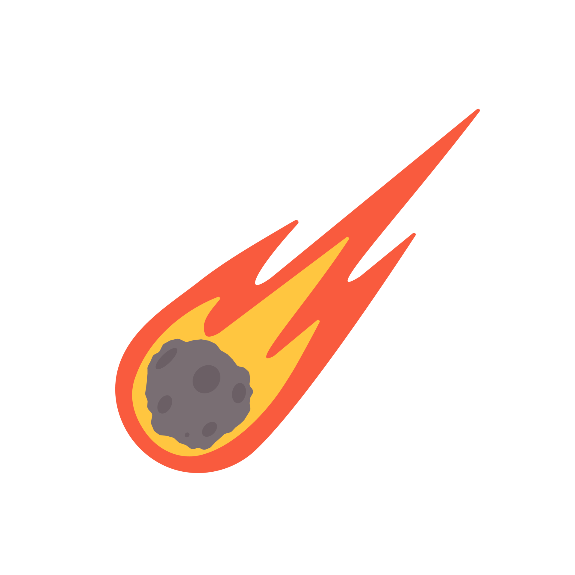 dibujos animados de cometas. el meteorito cayó a la tierra y ... dibujos animados de cometas. el meteorito cayó a la tierra y ...