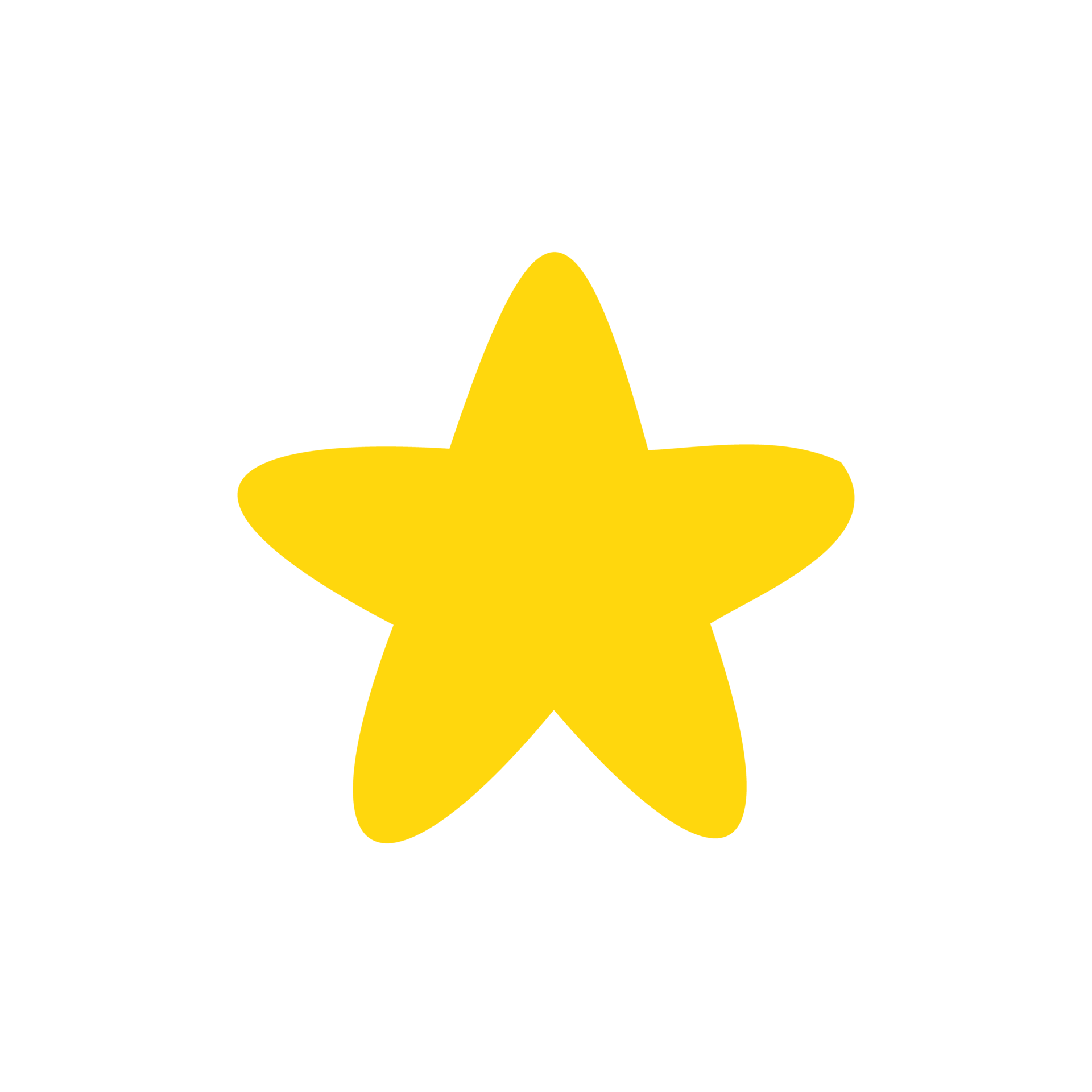 Yellow Star Shape Collection Night Sky Decoration 14475114 PNG