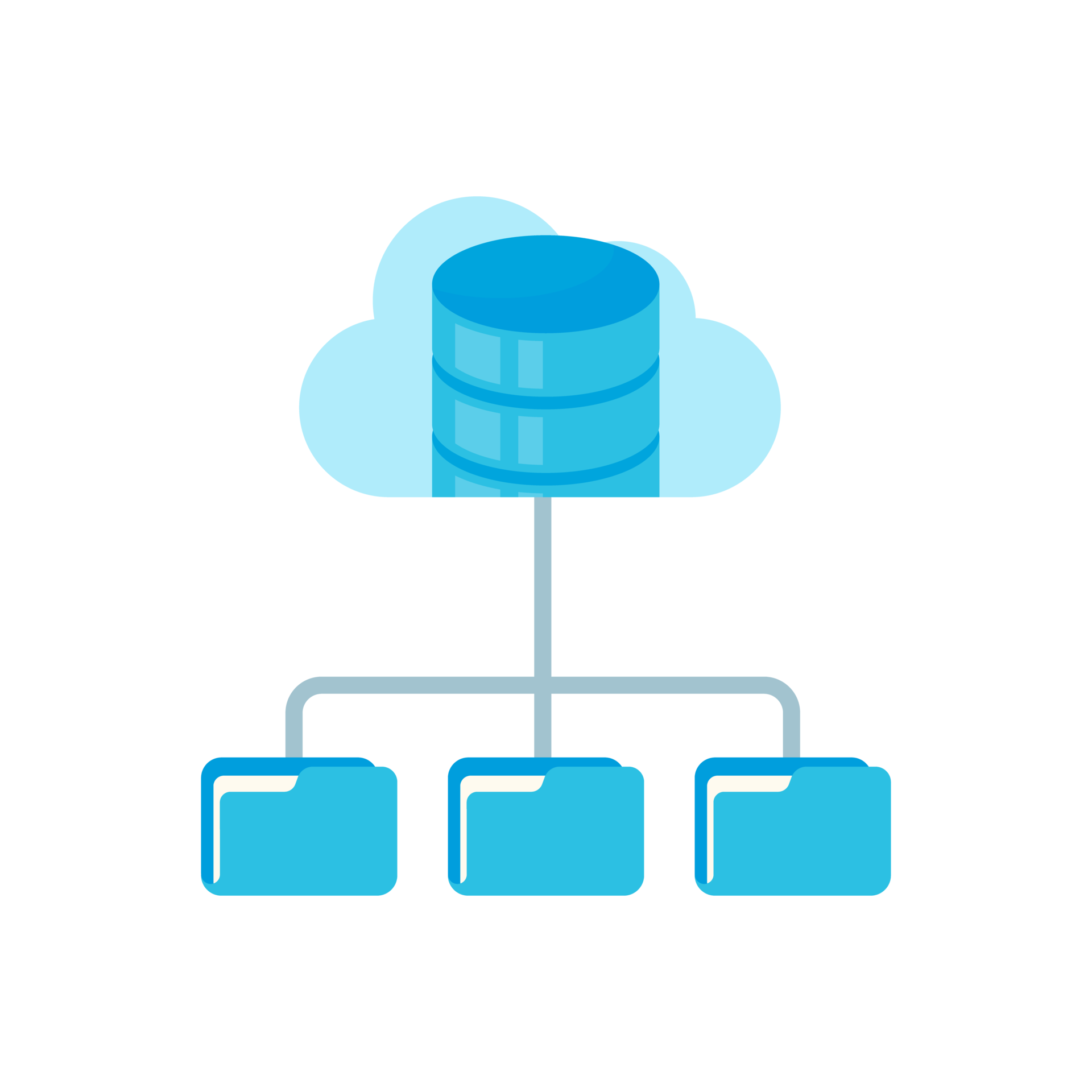 Database Server Data Storage Technology On Cloud Computing For File