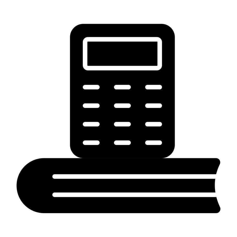 Solid Vector design of accounting 14476677 Vector Art at Vecteezy