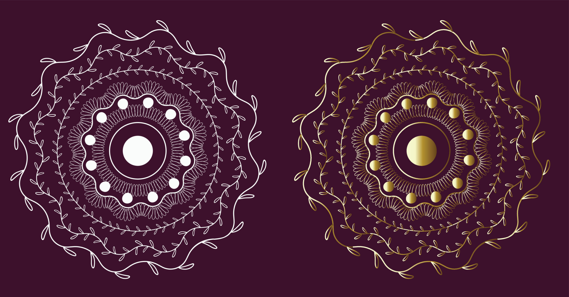 Abstract background lace pattern with gold gradients and white color ...