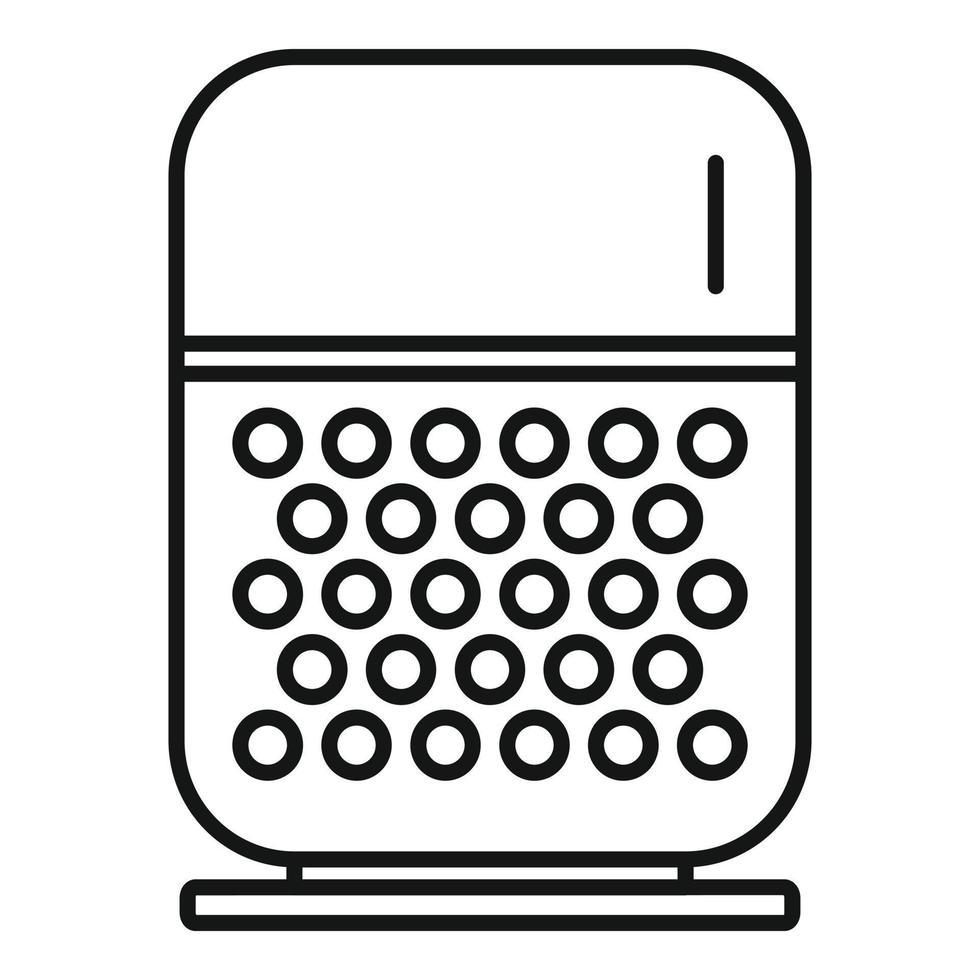 Command smart speaker icon, outline style 14480305 Vector Art at Vecteezy