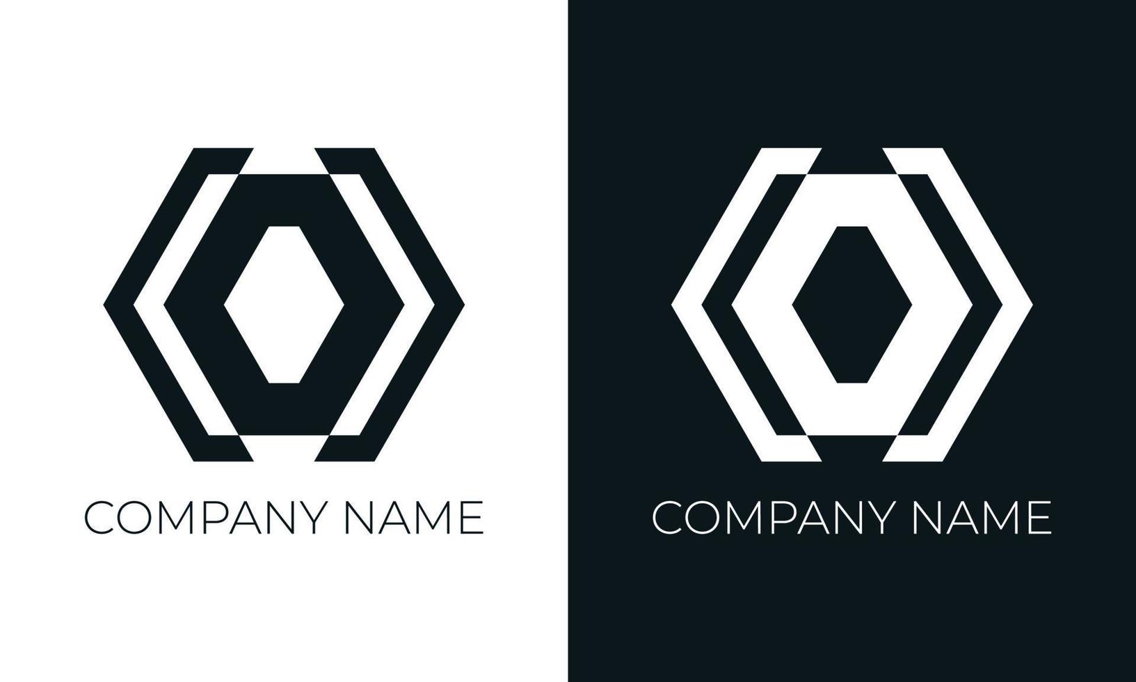 plantilla de diseño de vector de logotipo de letra o inicial. tipografía moderna y creativa y ...