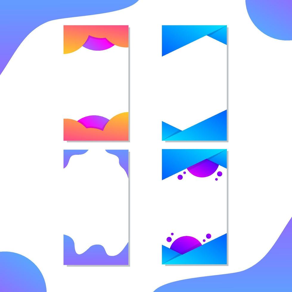 Instagram Stories Template with modern color 14489580 Vector Art at ... Instagram Stories Template with modern color 14489580 Vector Art at ...