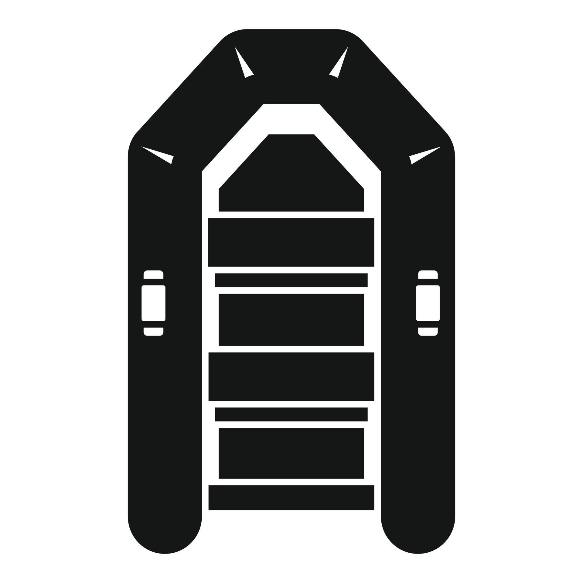 Rubber Inflatable Boat Icon Simple Style 14490228 Vector Art At Vecteezy