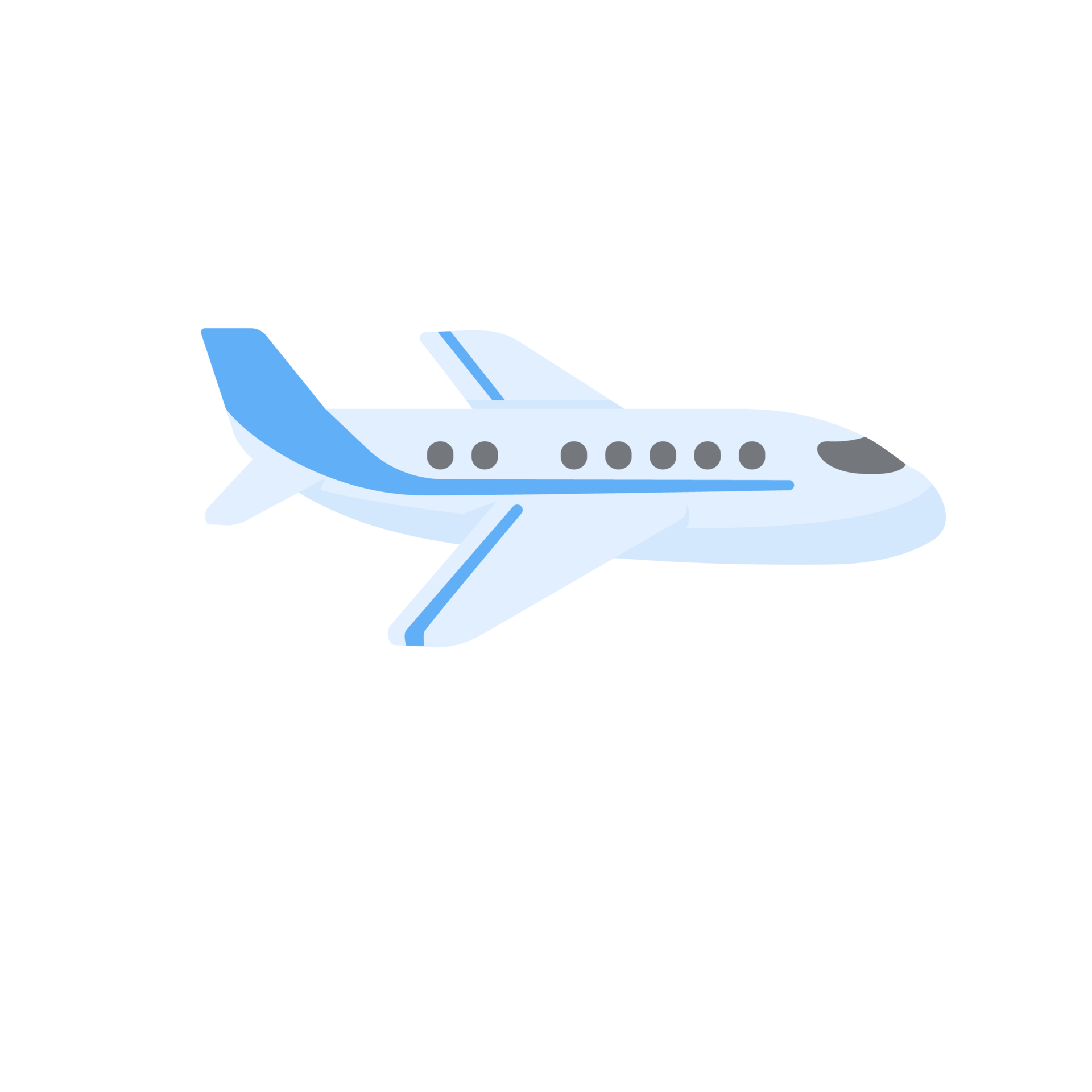 Passenger Plane Flying In The Sky Side View Travel Concept 14491972 Png