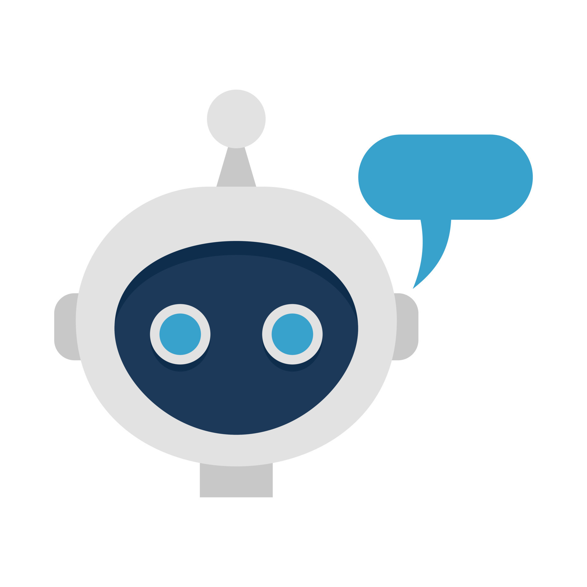 icono de chatbot móvil, estilo plano 14492593 Vector en Vecteezy