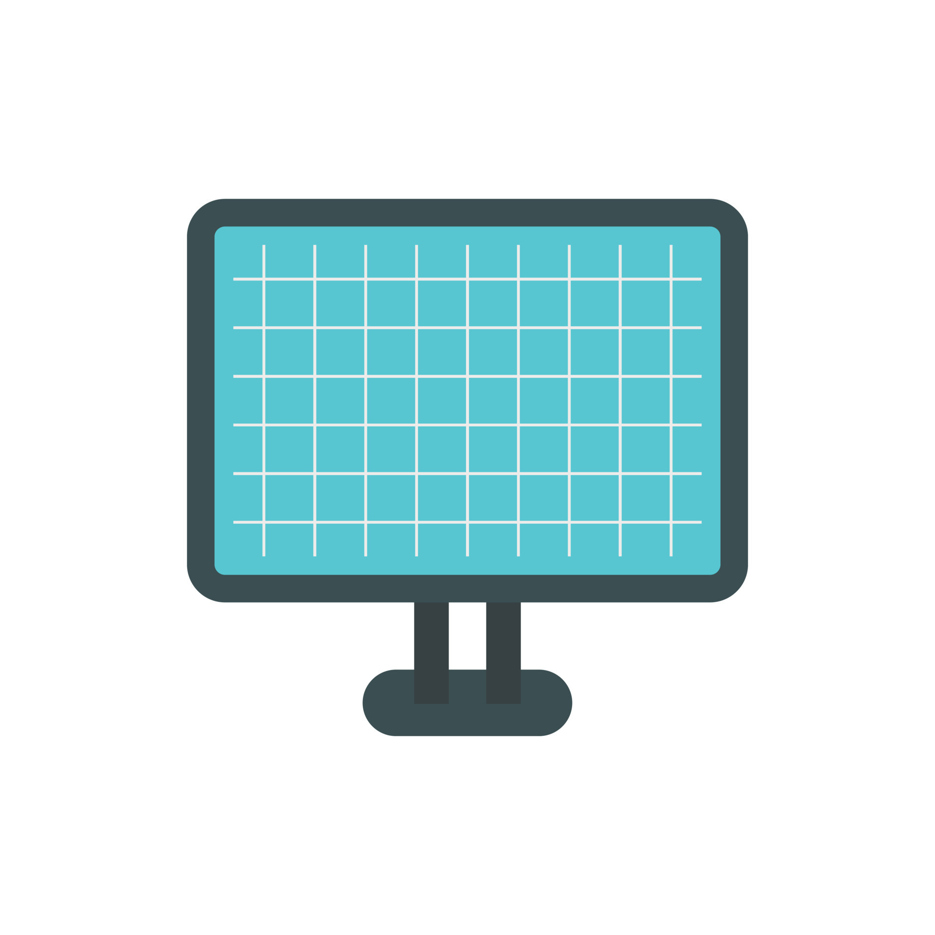 Monitor with architectural pattern icon 14497969 Vector Art at Vecteezy