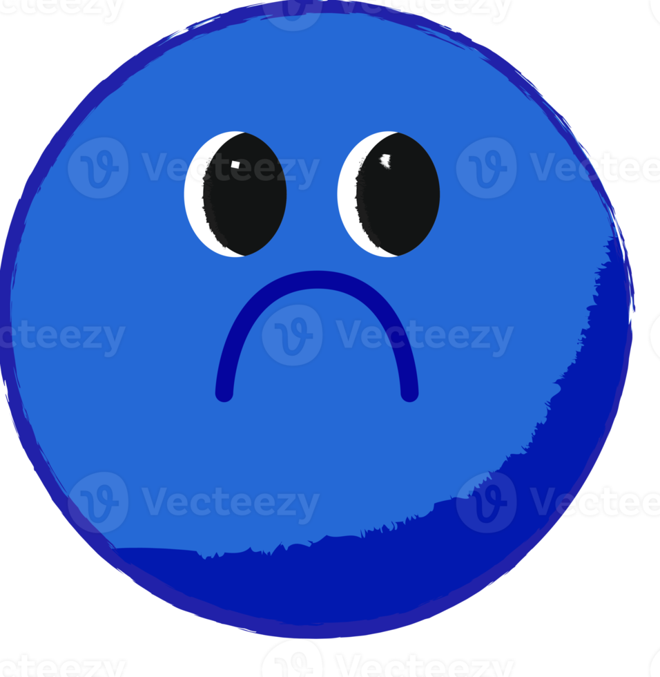 Emoticon Sad Face 14498407 PNG