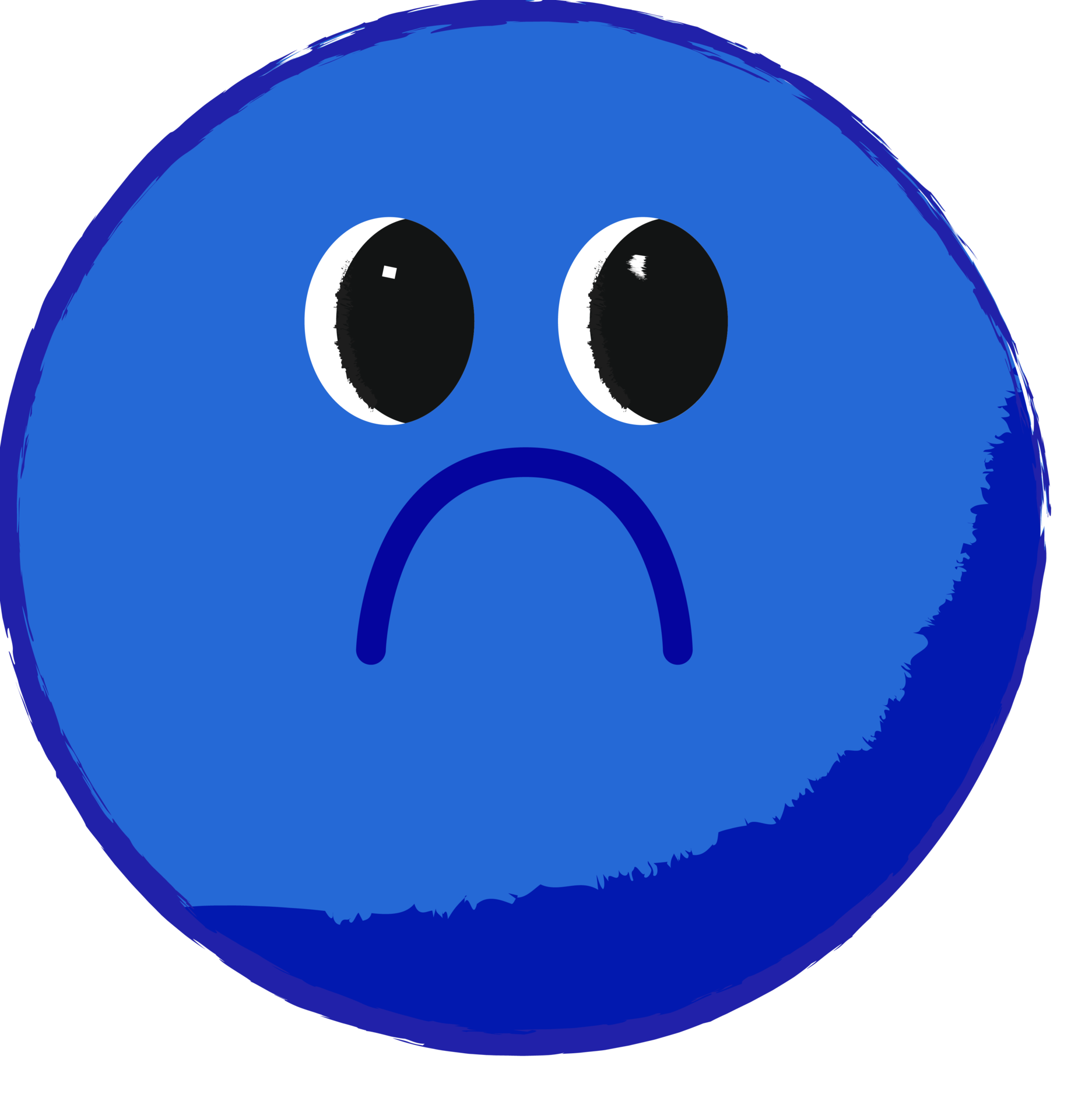 Emoticon Sad Face 14498407 PNG