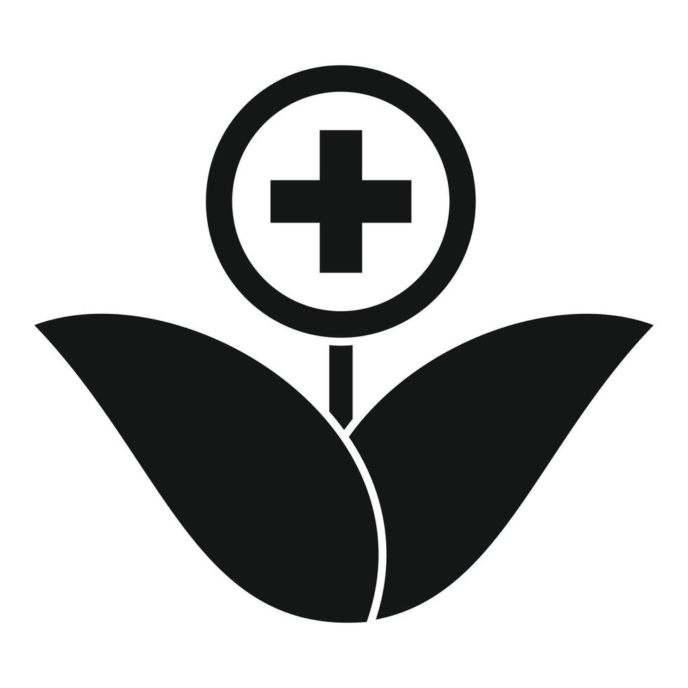 Medicinal herbs icon, simple style 14498794 Vector Art at Vecteezy