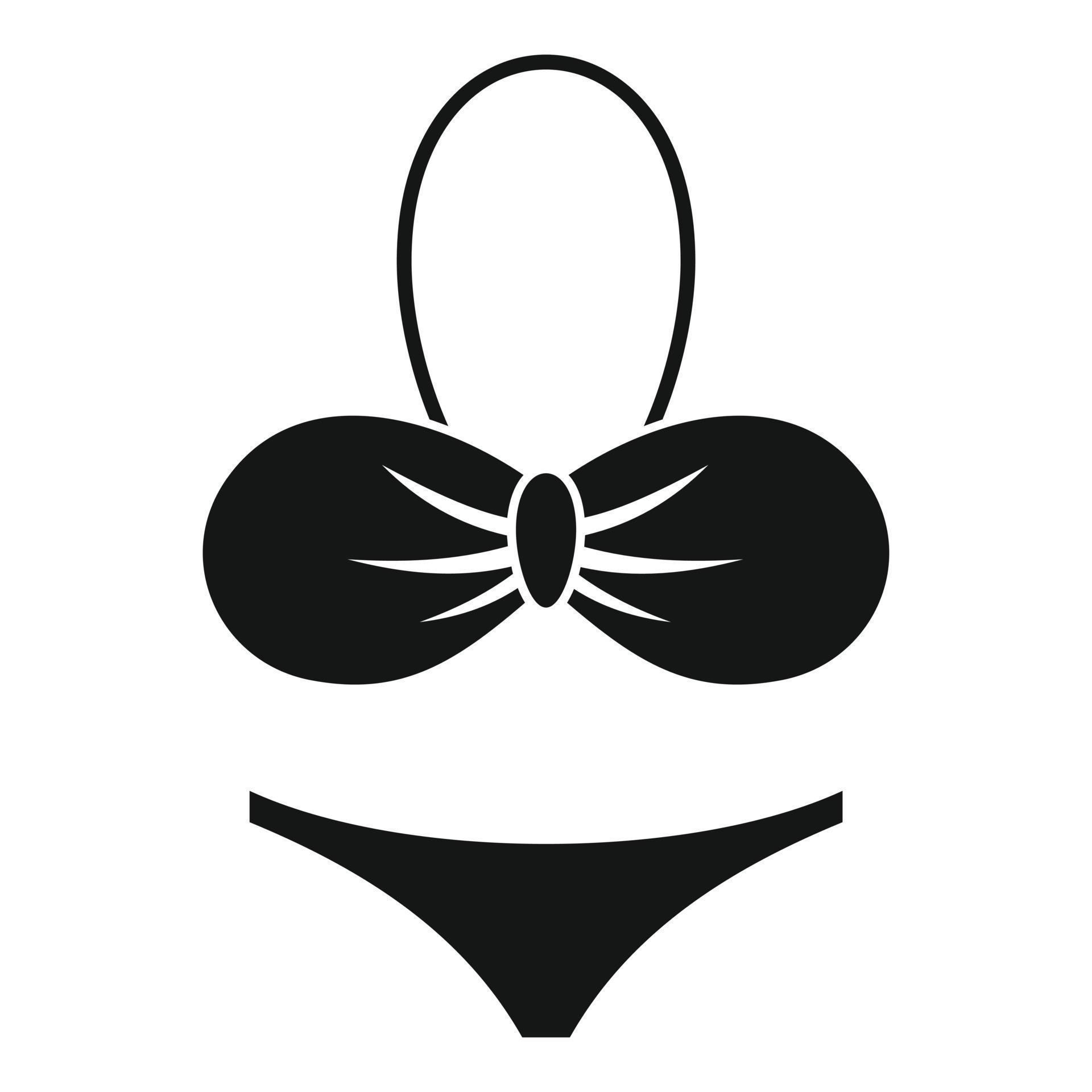 Sexy Swimsuit Icon Simple Style 14499465 Vector Art At Vecteezy