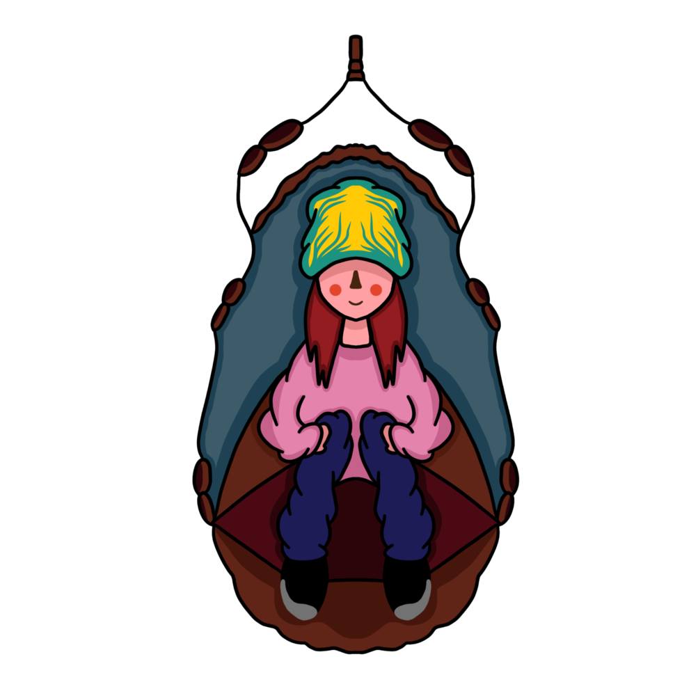 Cute Expression Girl Cartoon 14499781 Png