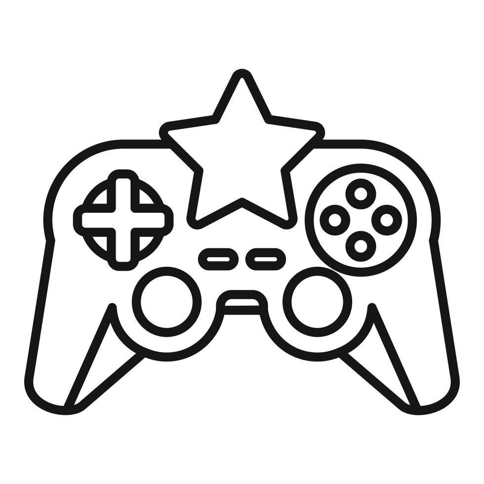 Star video game joystick icon, outline style 14500537 Vector Art at ... Star video game joystick icon, outline style 14500537 Vector Art at ...