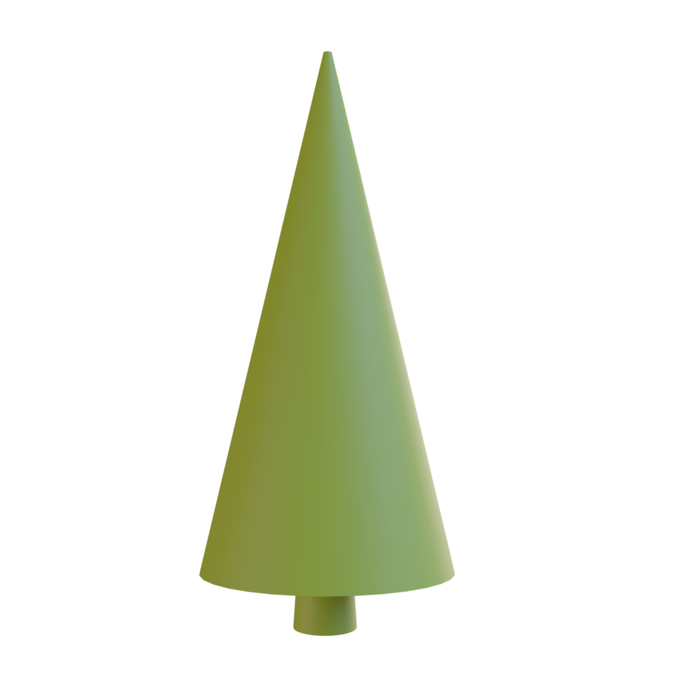 3d Christmas Tree 14501191 Png