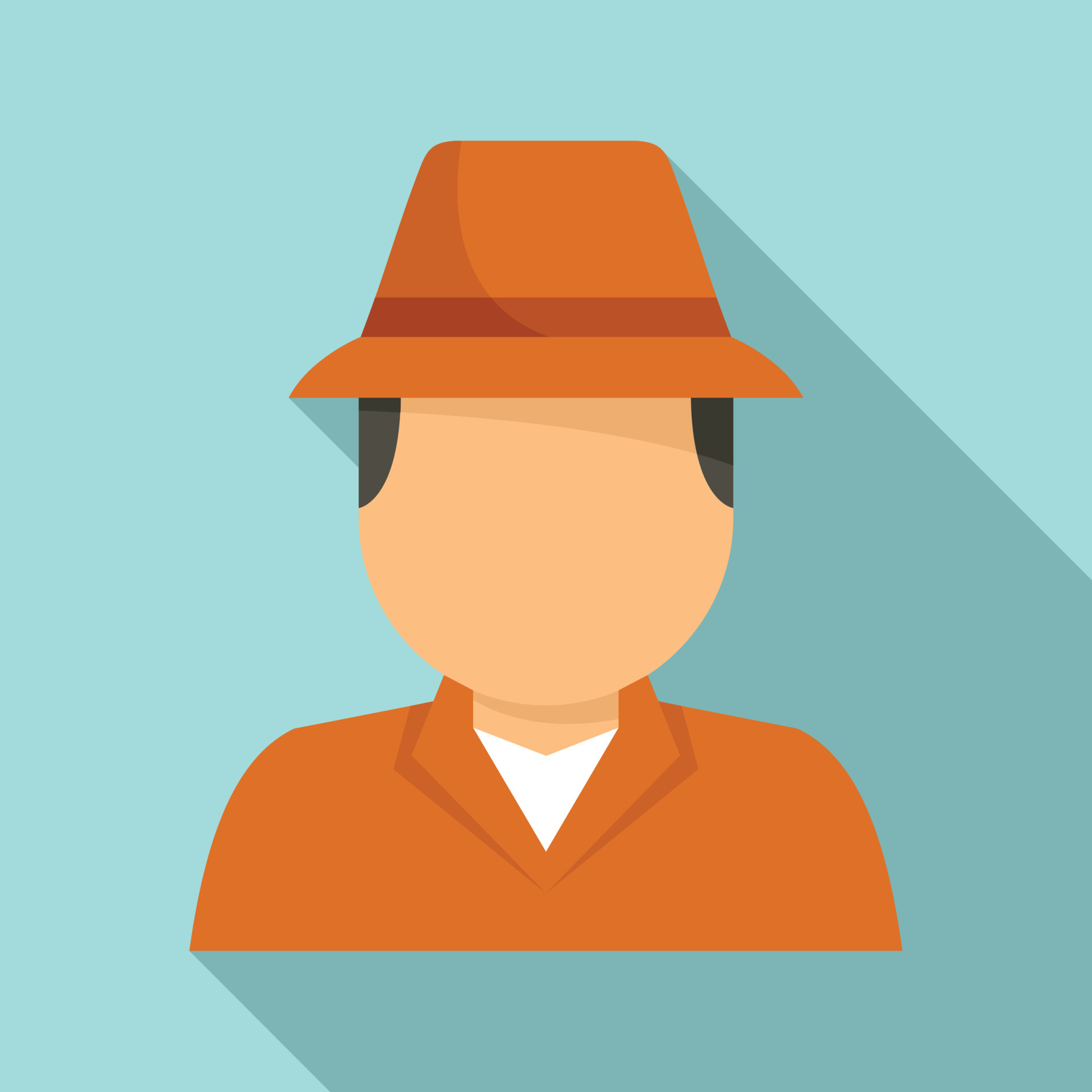 Investigator icon, flat style 14502692 Vector Art at Vecteezy Investigator icon, flat style 14502692 Vector Art at Vecteezy