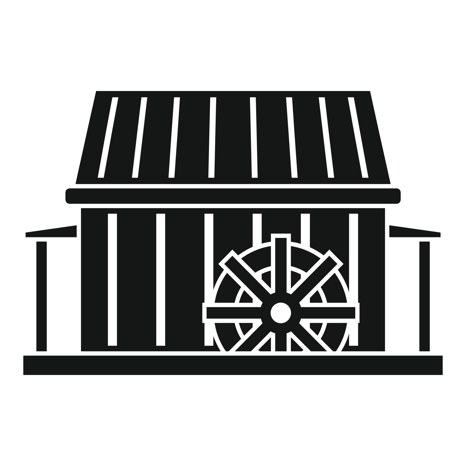 Water Mill Icon Simple Style 14503215 Vector Art At Vecteezy