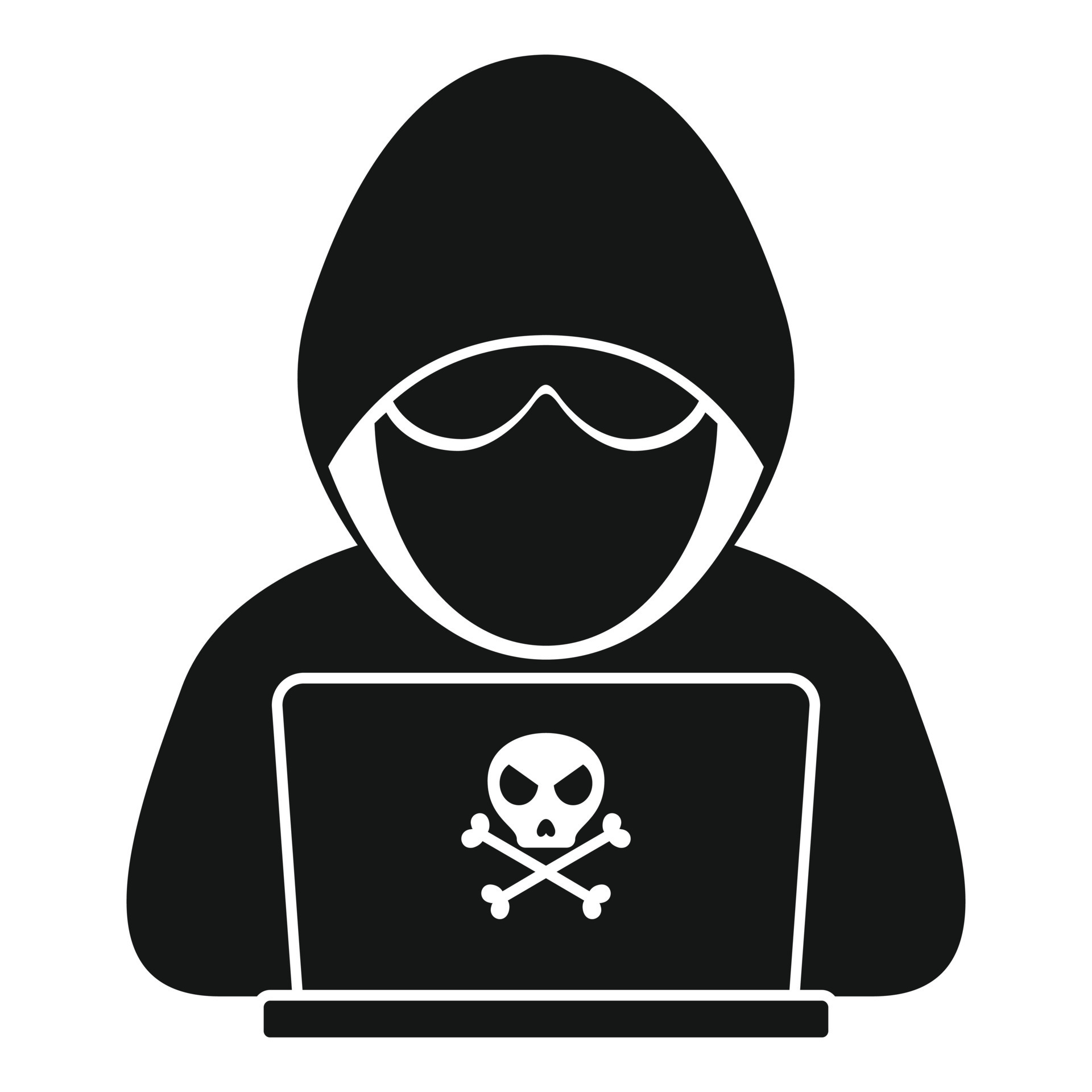 Modern hacker icon, simple style 14513654 Vector Art at Vecteezy