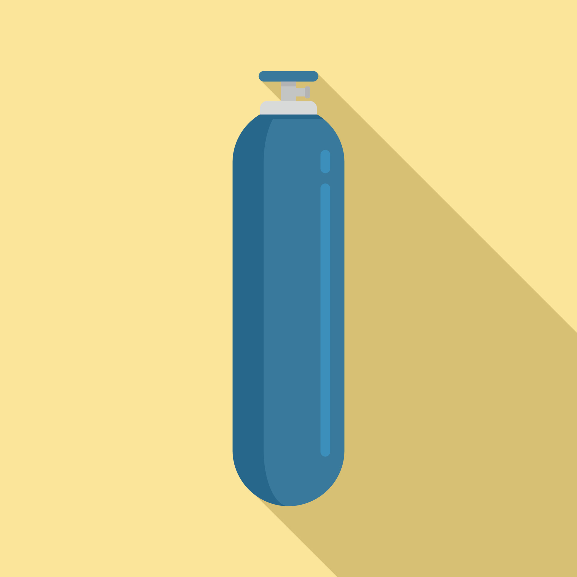 Gas cylinder oxigen icon, flat style 14518071 Vector Art at Vecteezy Gas cylinder oxigen icon, flat style 14518071 Vector Art at Vecteezy