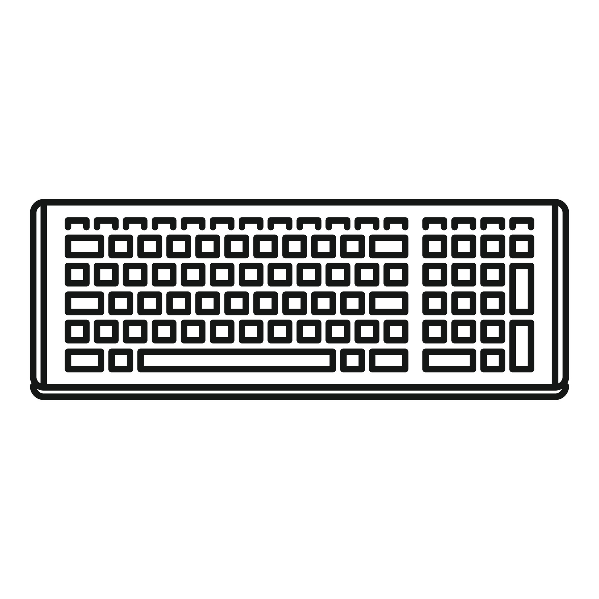 Control Keyboard Icon Outline Style 14518306 Vector Art At Vecteezy