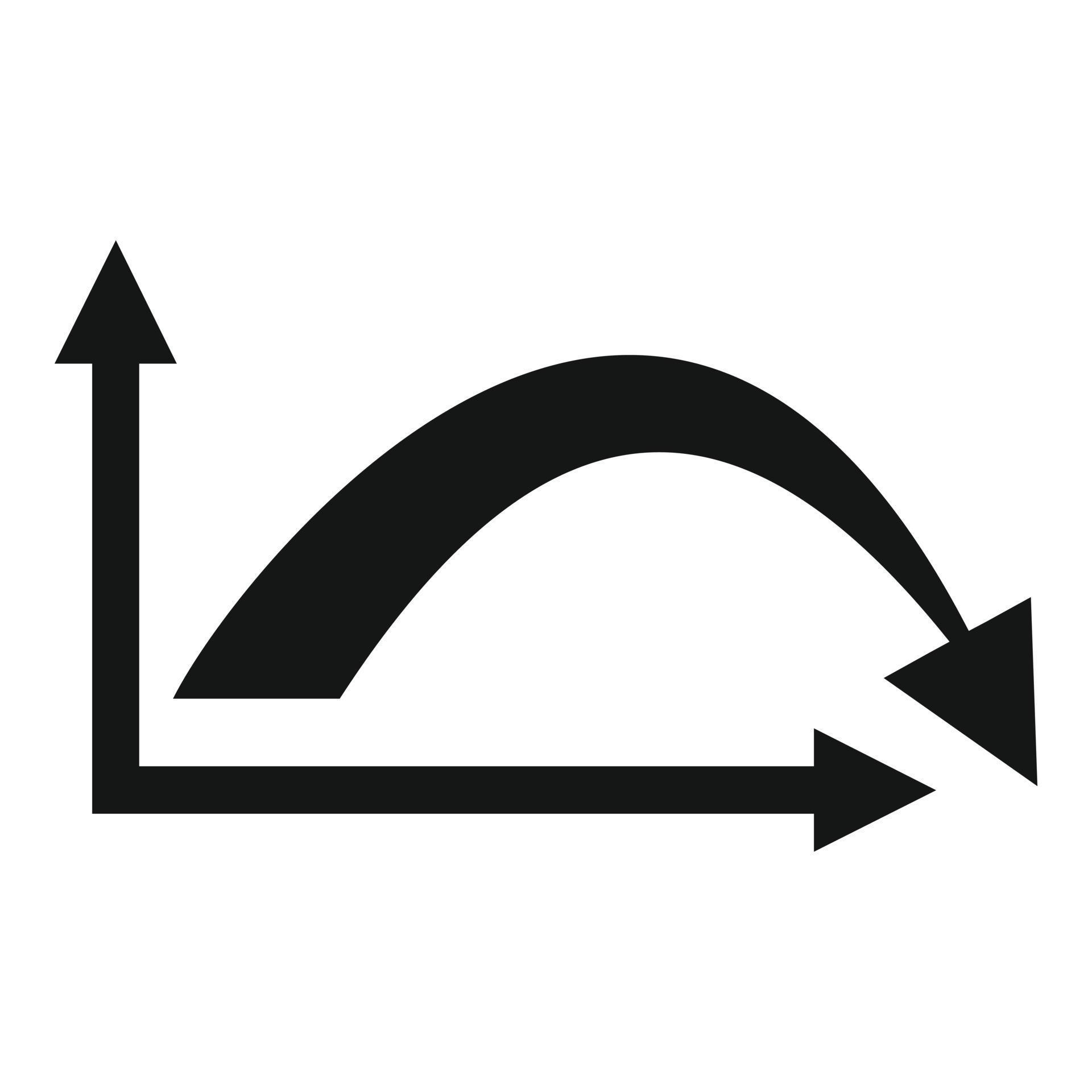 Regression arrow icon, simple style 14520680 Vector Art at Vecteezy
