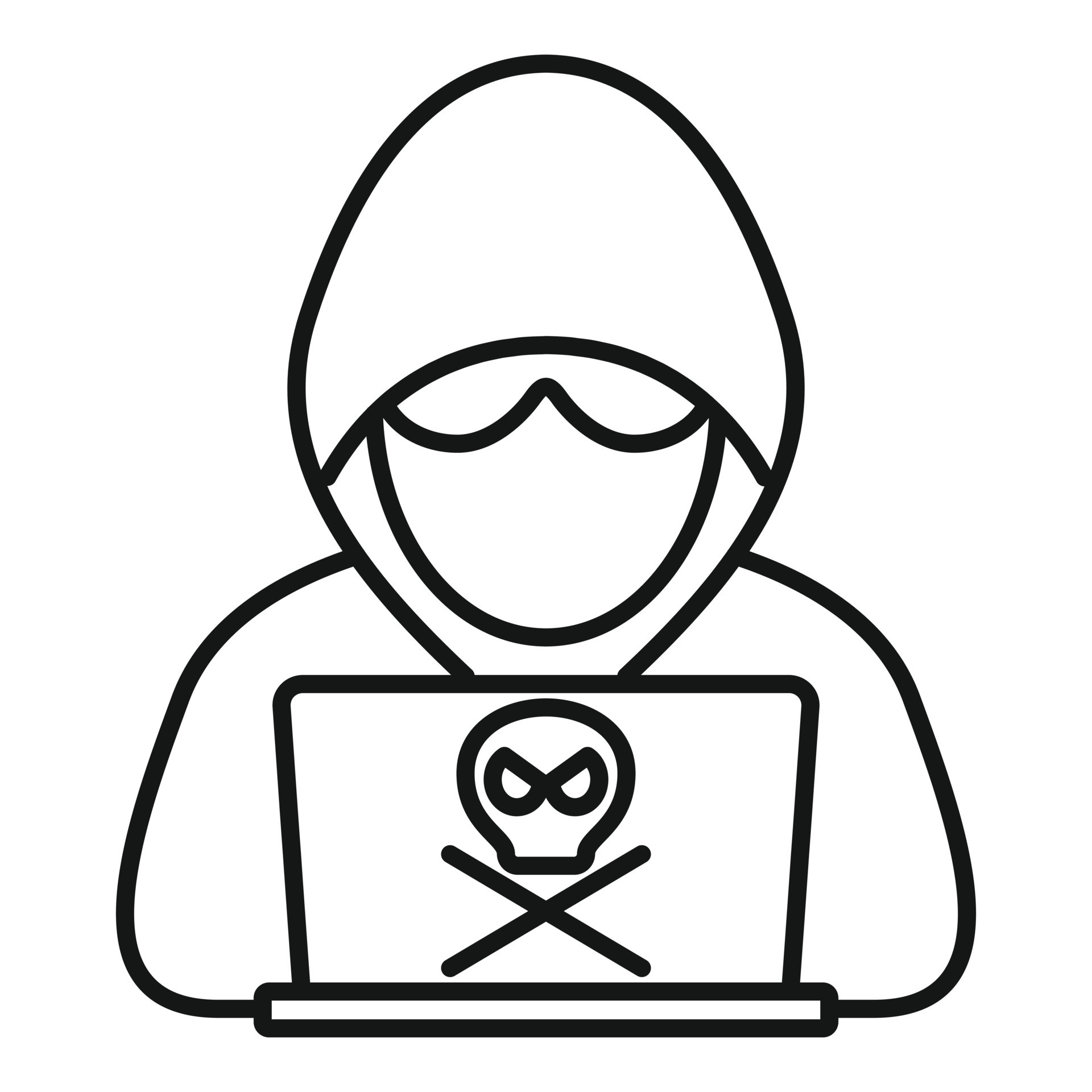 Modern Hacker Icon Outline Style 14520788 Vector Art At Vecteezy