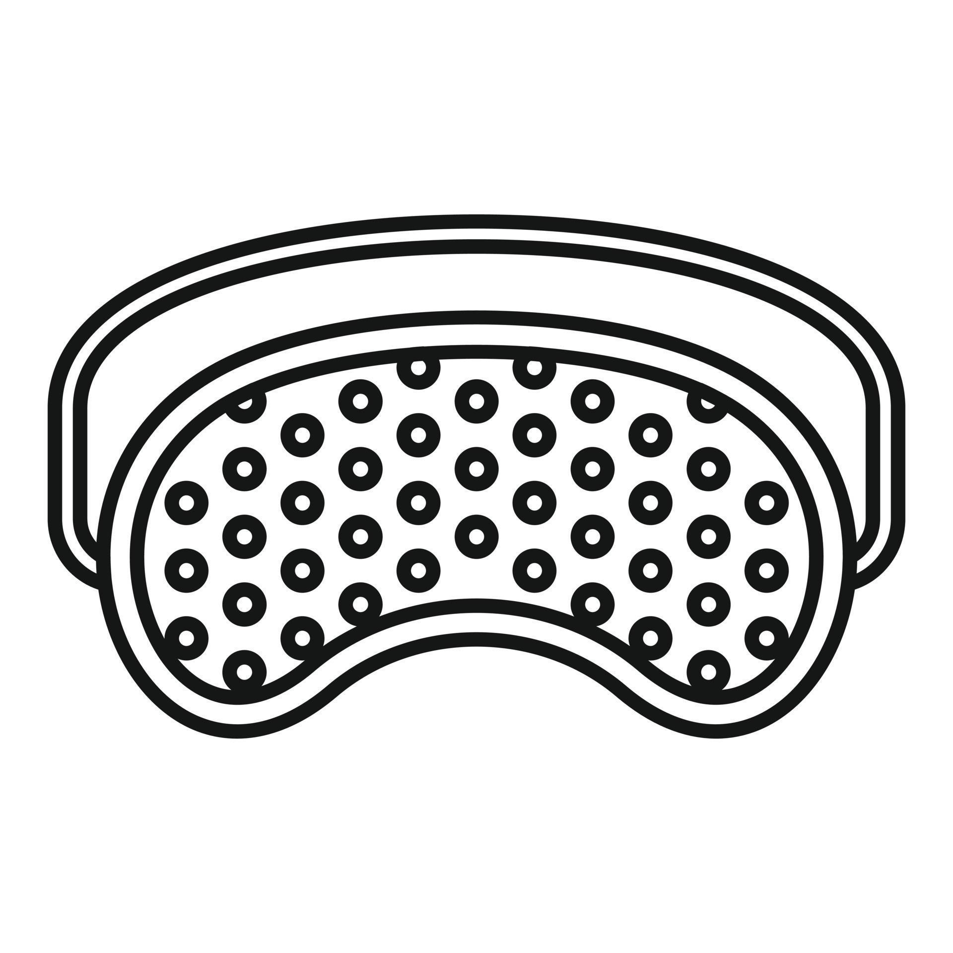 Insomnia Sleeping Mask Icon Outline Style 14522632 Vector Art At Vecteezy