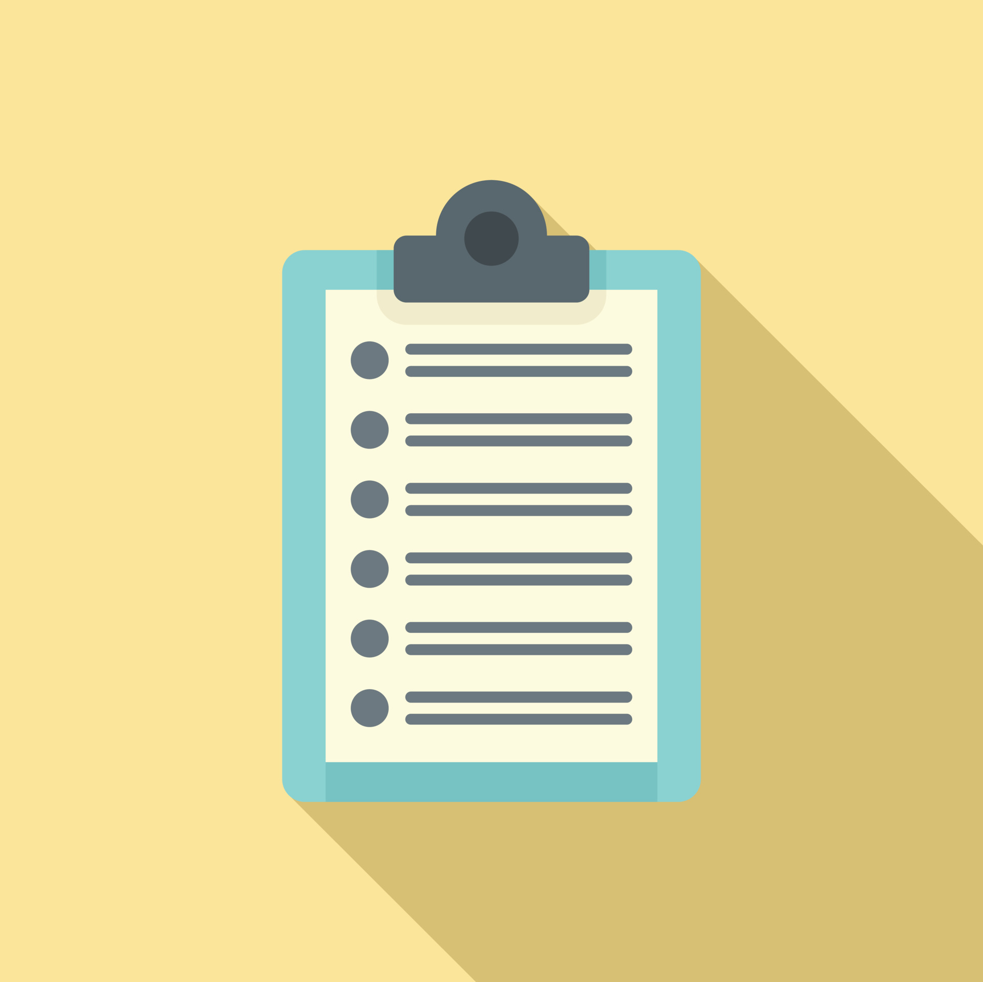 Library to do list icon, flat style 14522797 Vector Art at Vecteezy