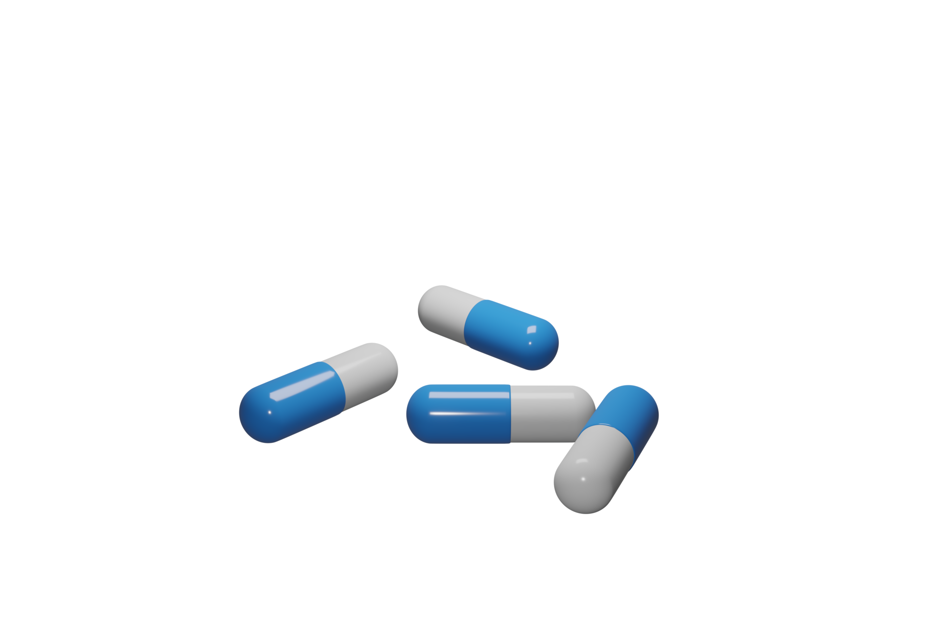 Medicine Capsules Drug 3d Rendering 14525119 Png