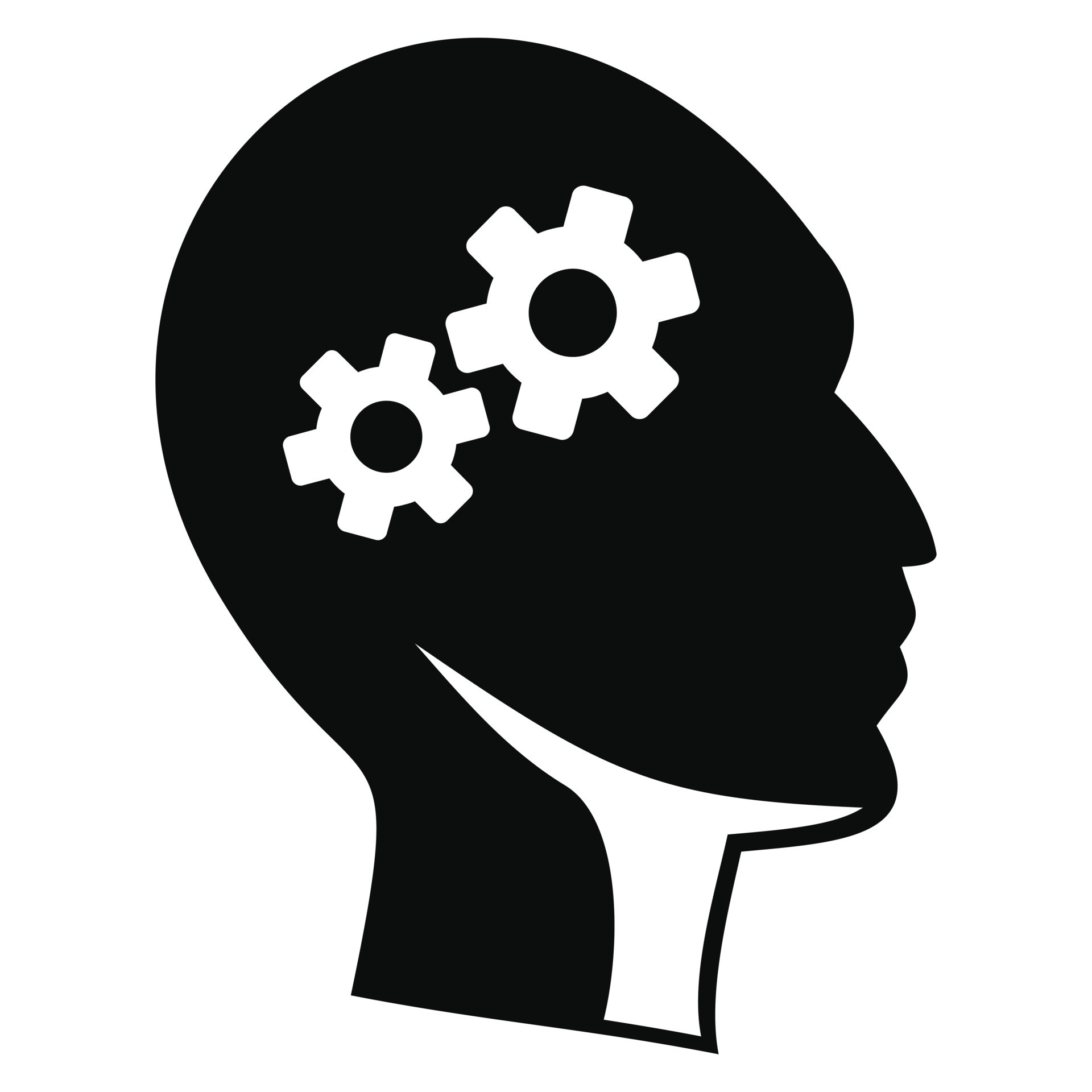 Solving problem icon, simple style 14525300 Vector Art at Vecteezy