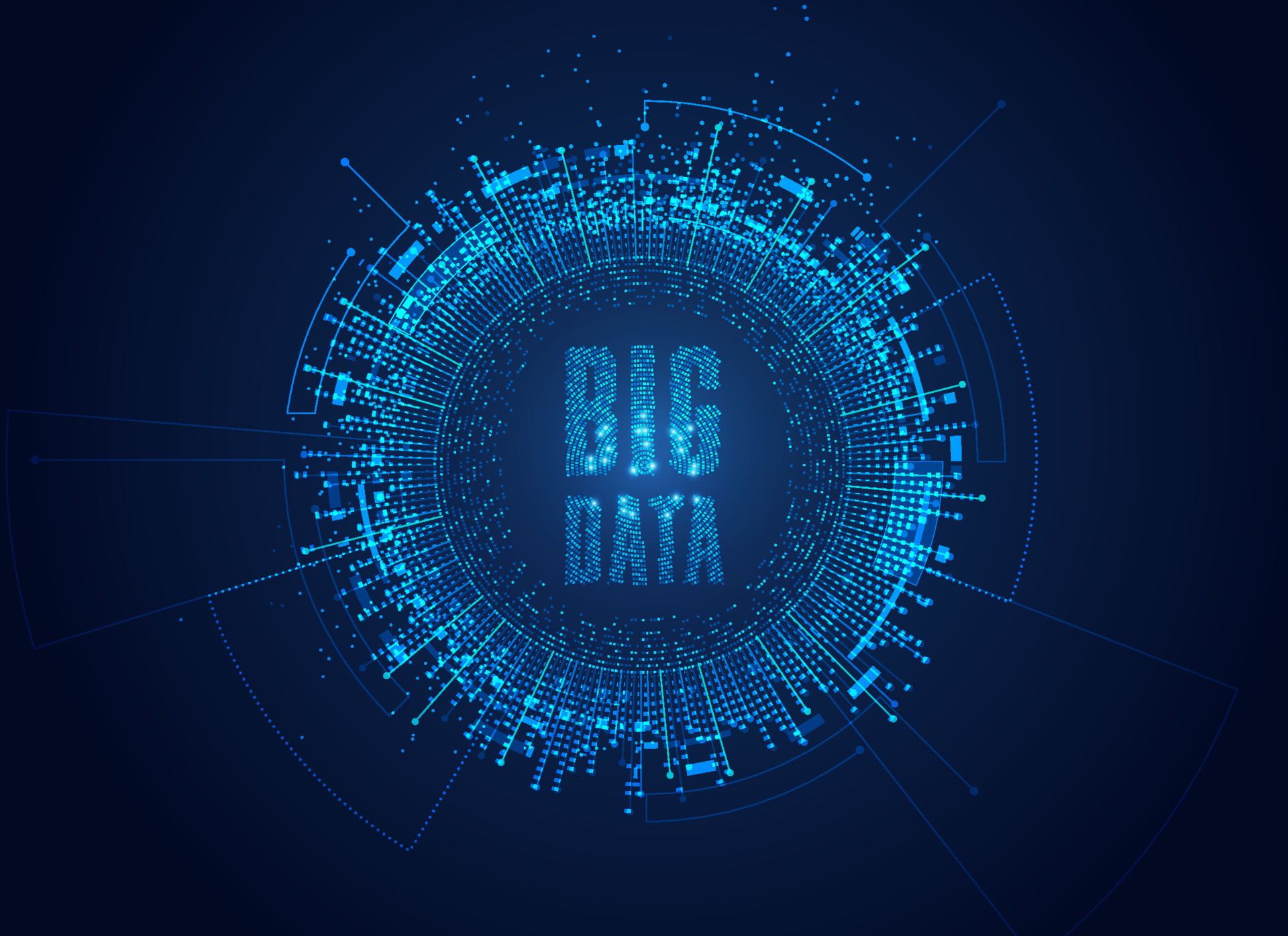 big data concept 14526775 Vector Art at Vecteezy