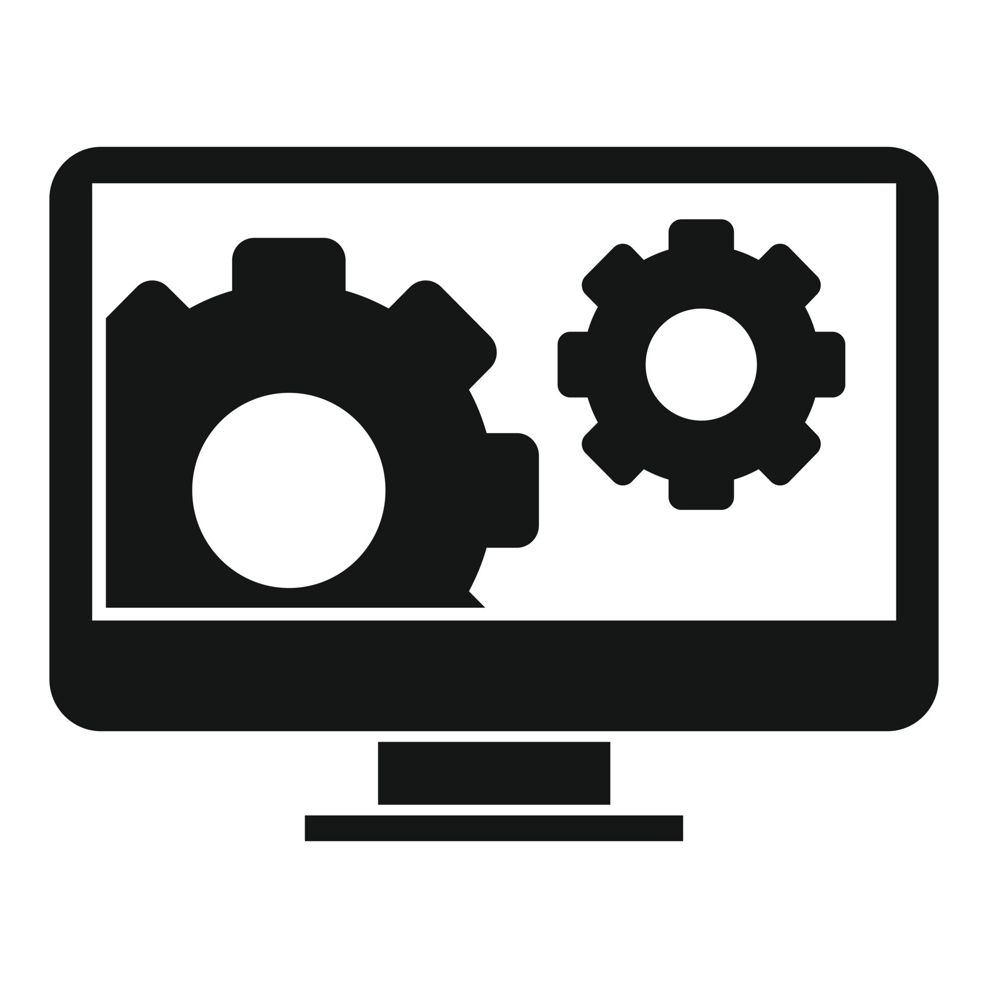 Computer gear system icon, simple style 14528332 Vector Art at Vecteezy