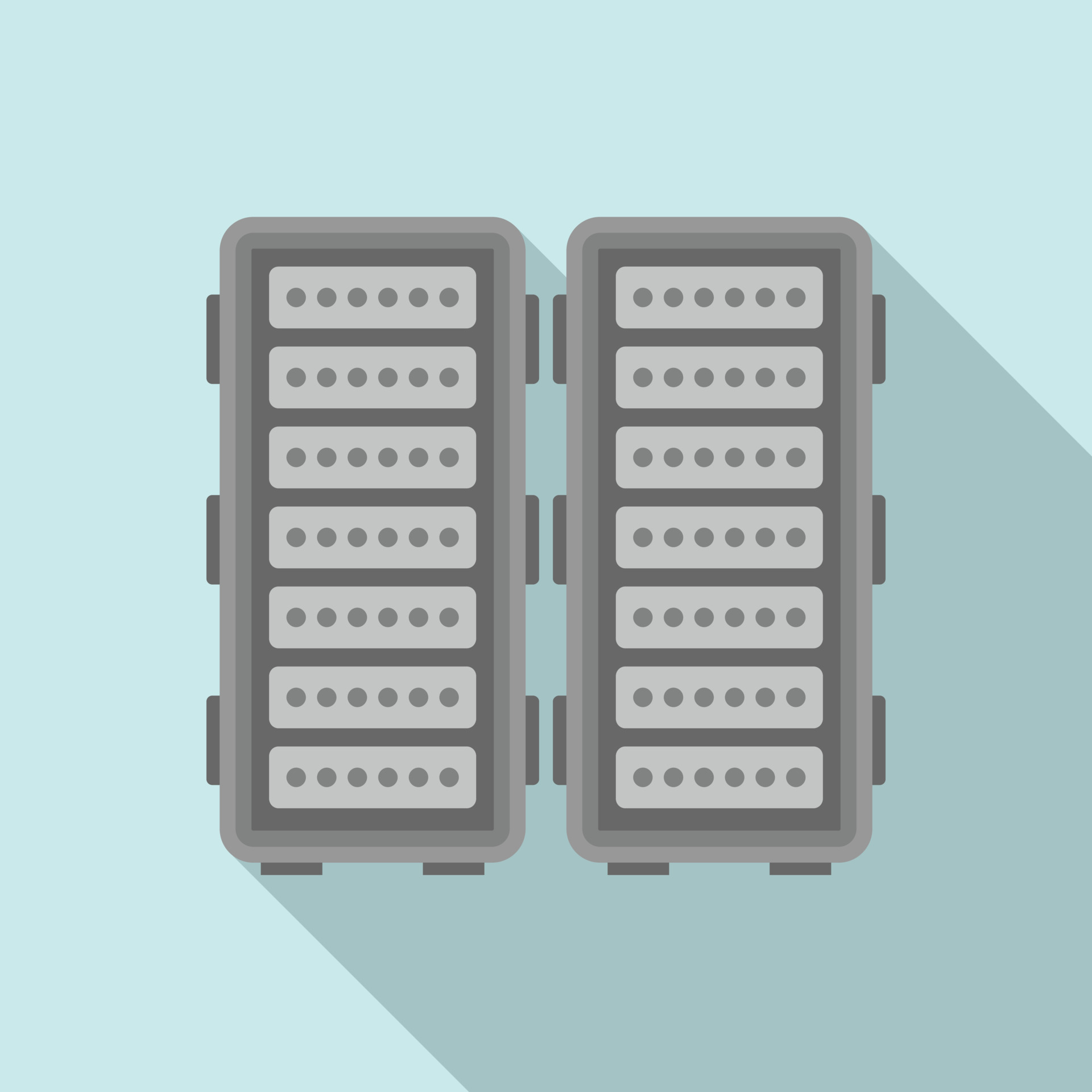 Testing software icon, flat style 14528812 Vector Art at Vecteezy