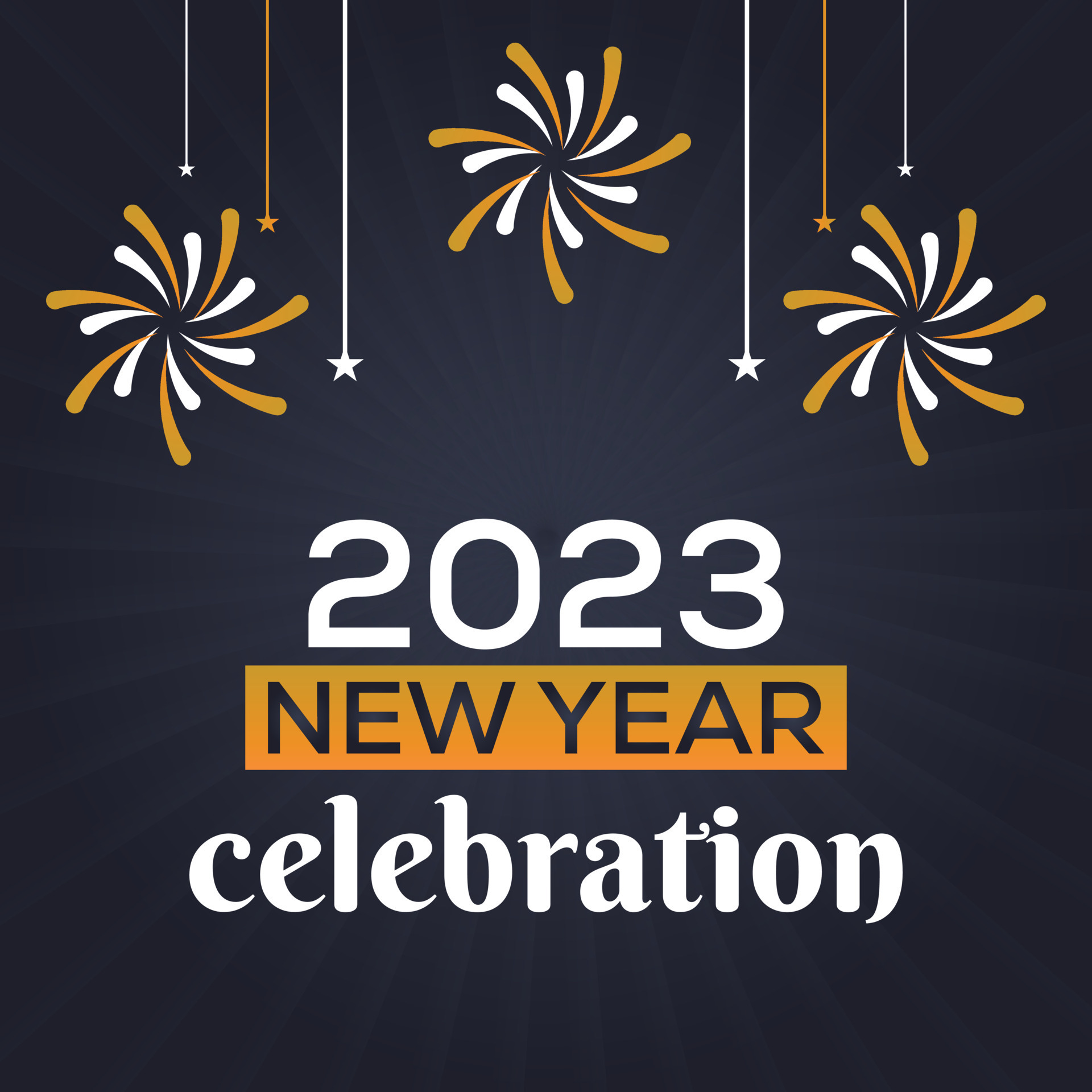 Editable Happy New Year 2023 Celebration Free Vector Gift card Template ... Editable Happy New Year 2023 Celebration Free Vector Gift card Template ...