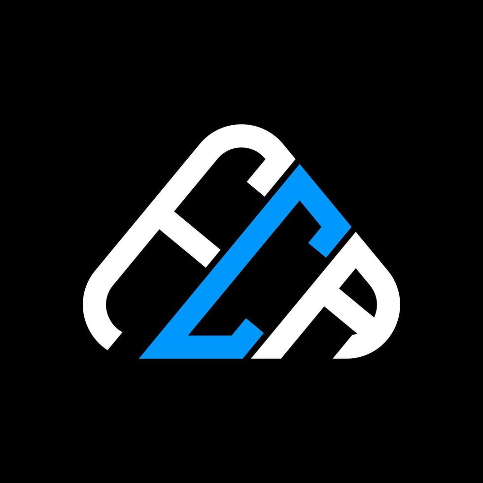 Diseño creativo del logotipo de la letra fca con gráfico vectorial, logotipo simple y moderno de ...