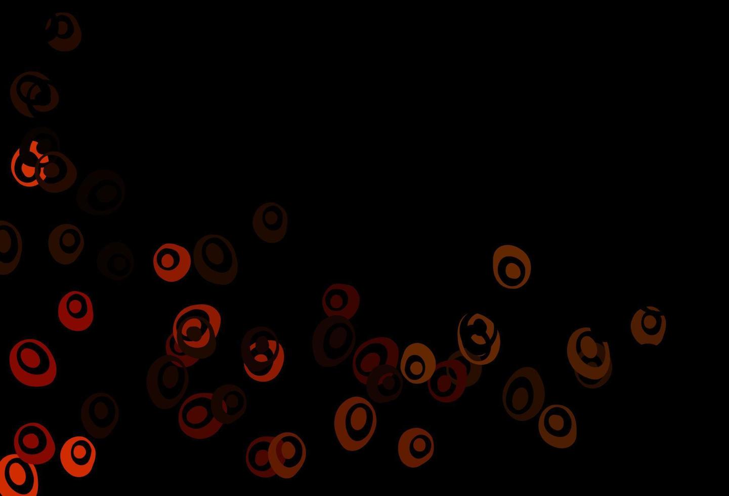 Dark Orange Vector Texture With Disks 14532018 Vector Art At Vecteezy